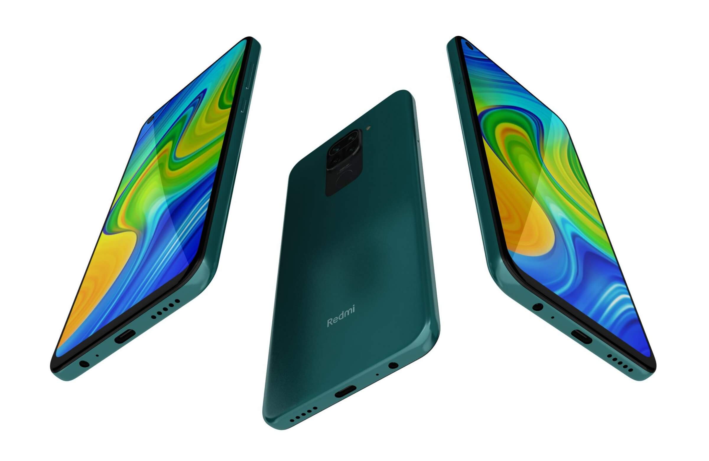 Xiaomi Redmi Note 9 All Colors - 3D Model by Rever_Art