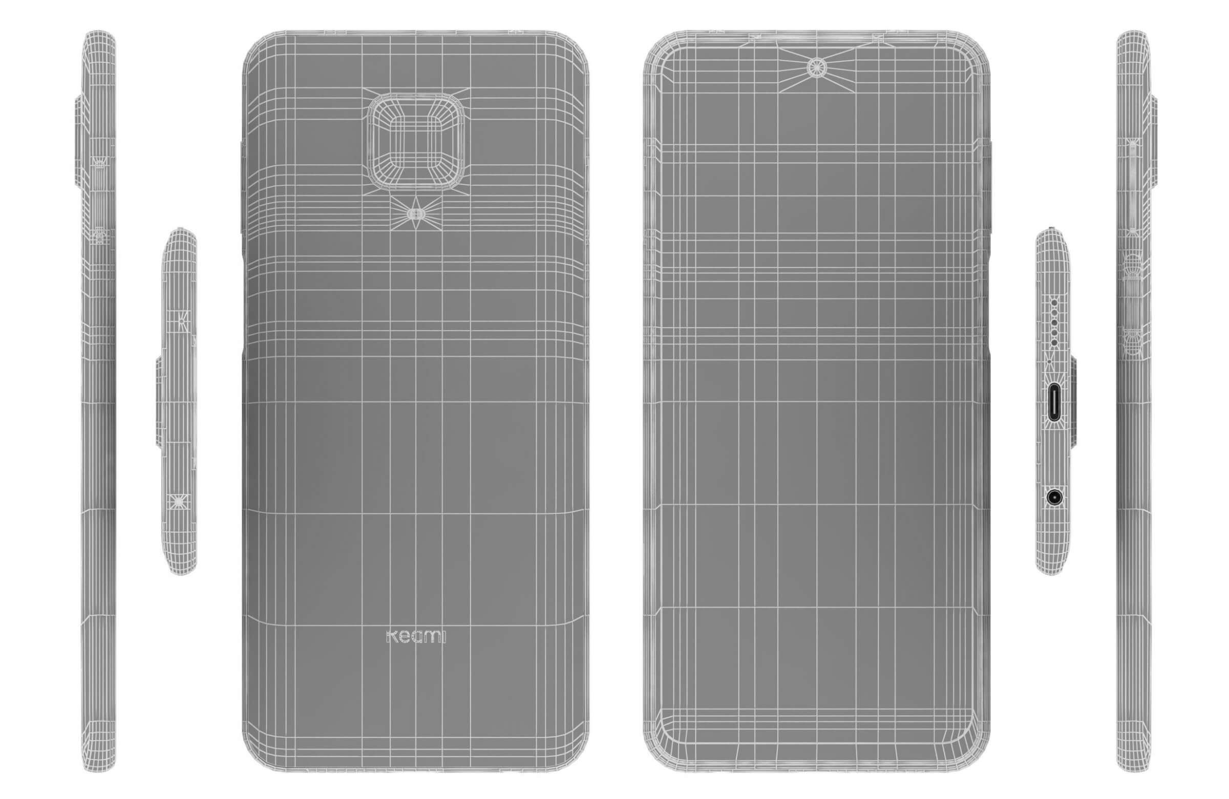 Xiaomi Redmi Note 9 And Pro - 3D Model by Rever_Art