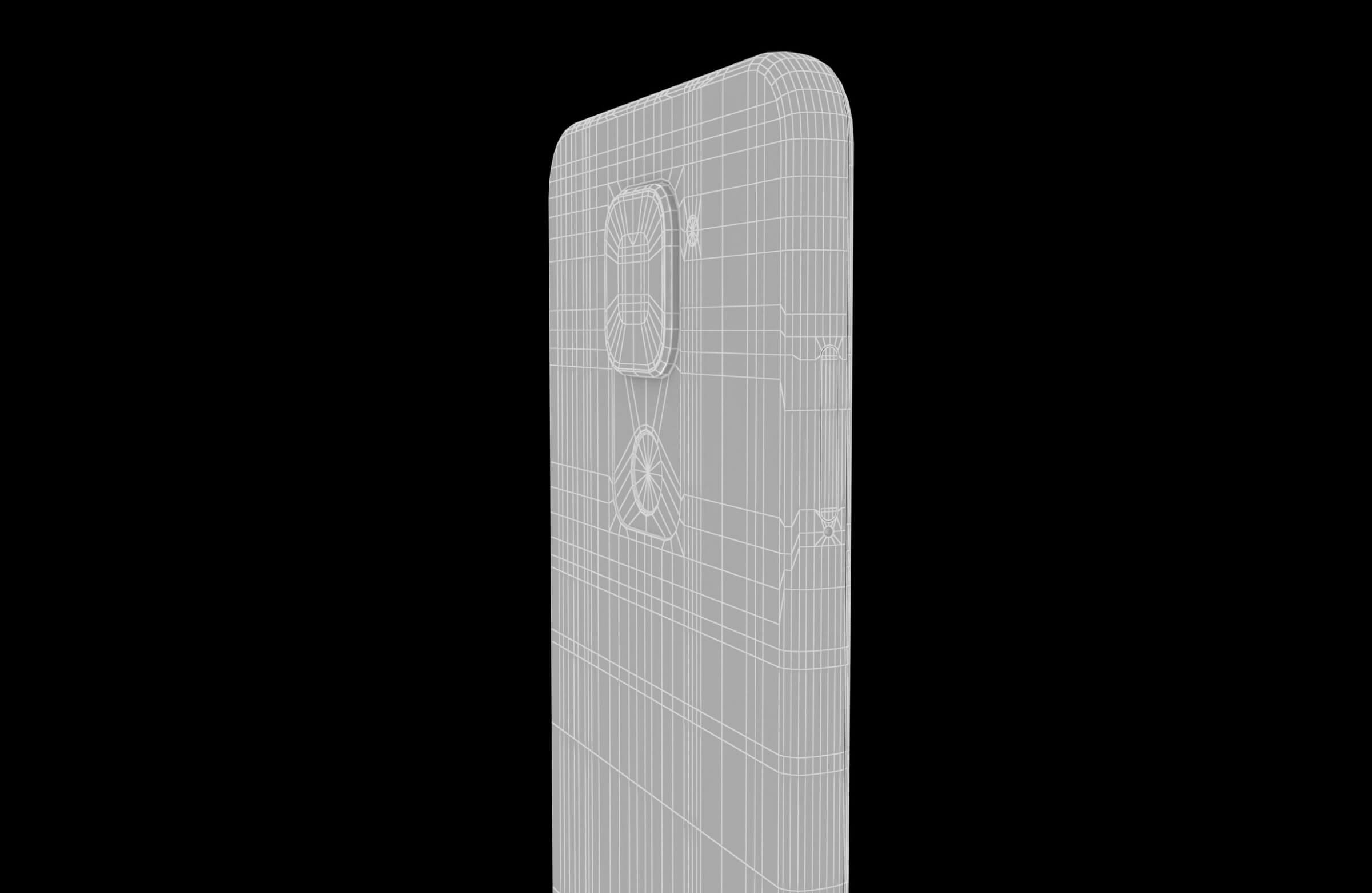 Xiaomi Redmi Note 9 Blue - 3D Model by Rever_Art