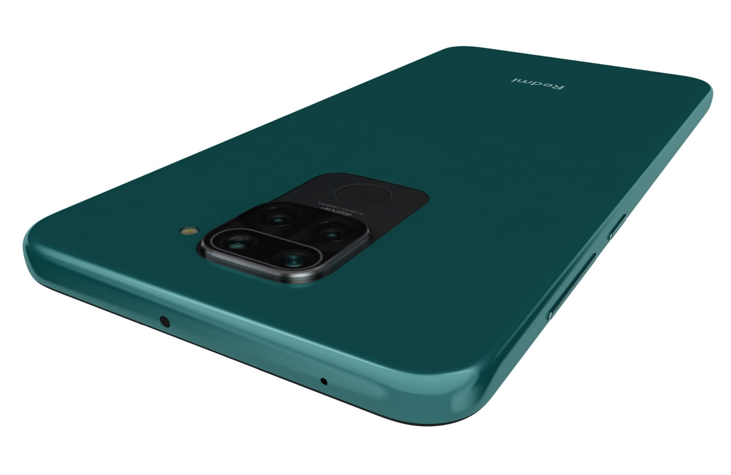 Xiaomi Redmi Note 9 Green - 3D Model by Rever_Art