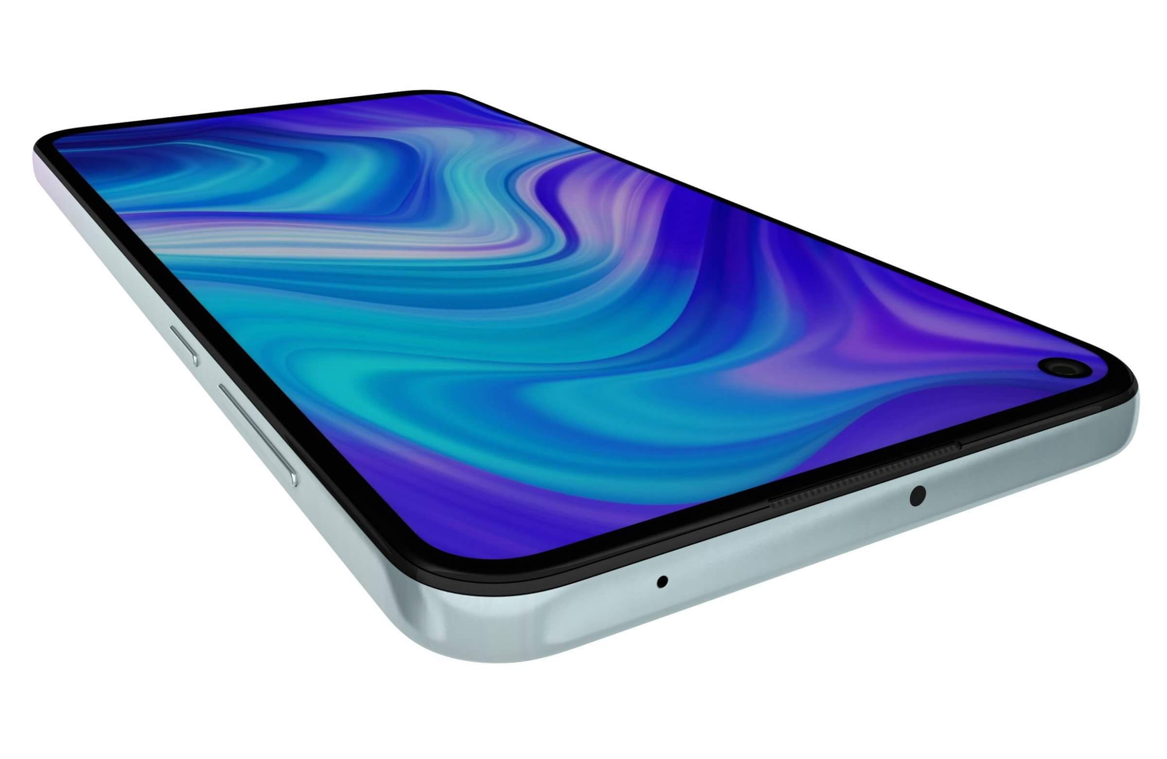 Xiaomi Redmi Note 9 White - 3D Model by Rever_Art