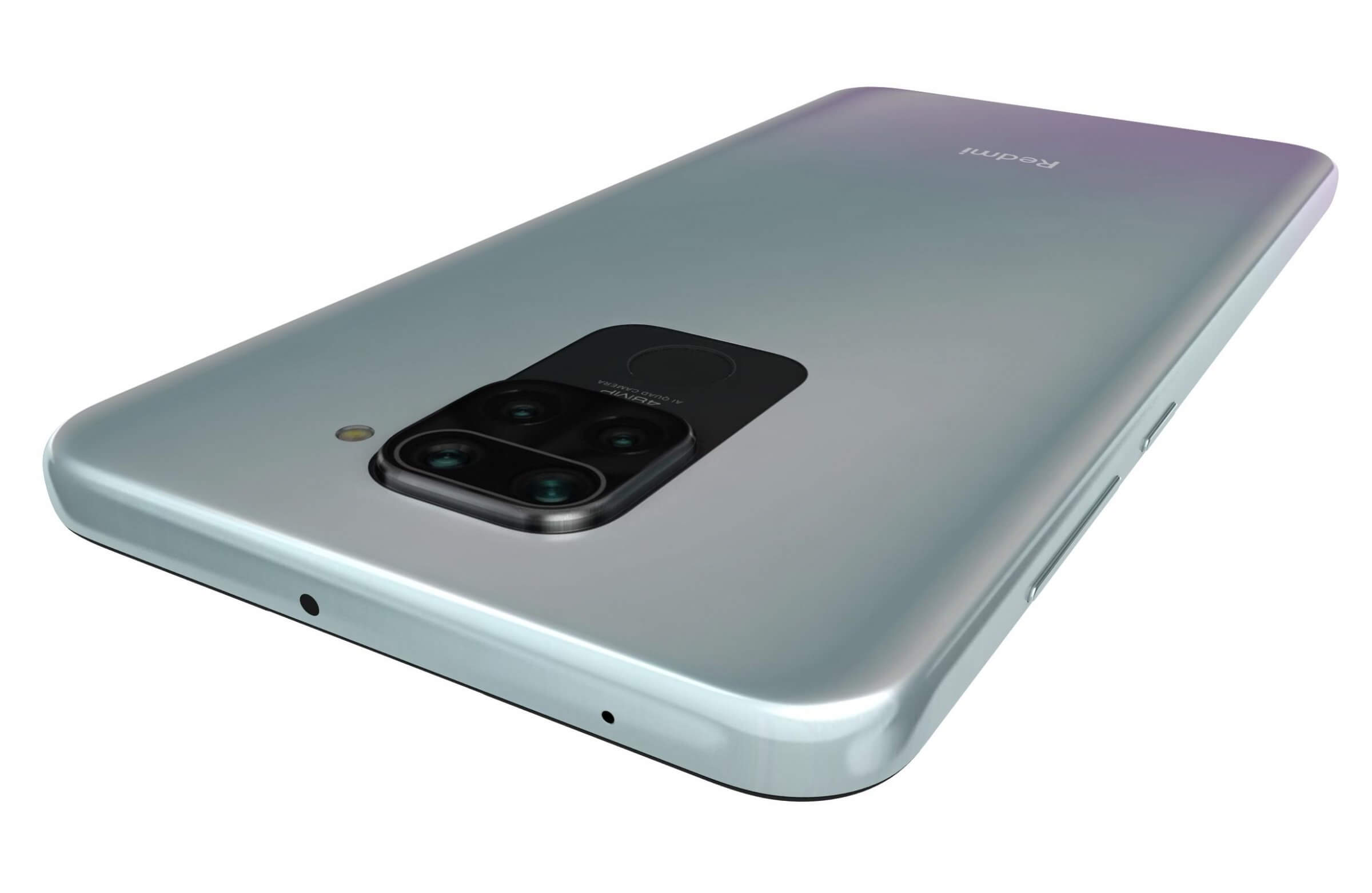 Xiaomi Redmi Note 9 White - 3D Model by Rever_Art