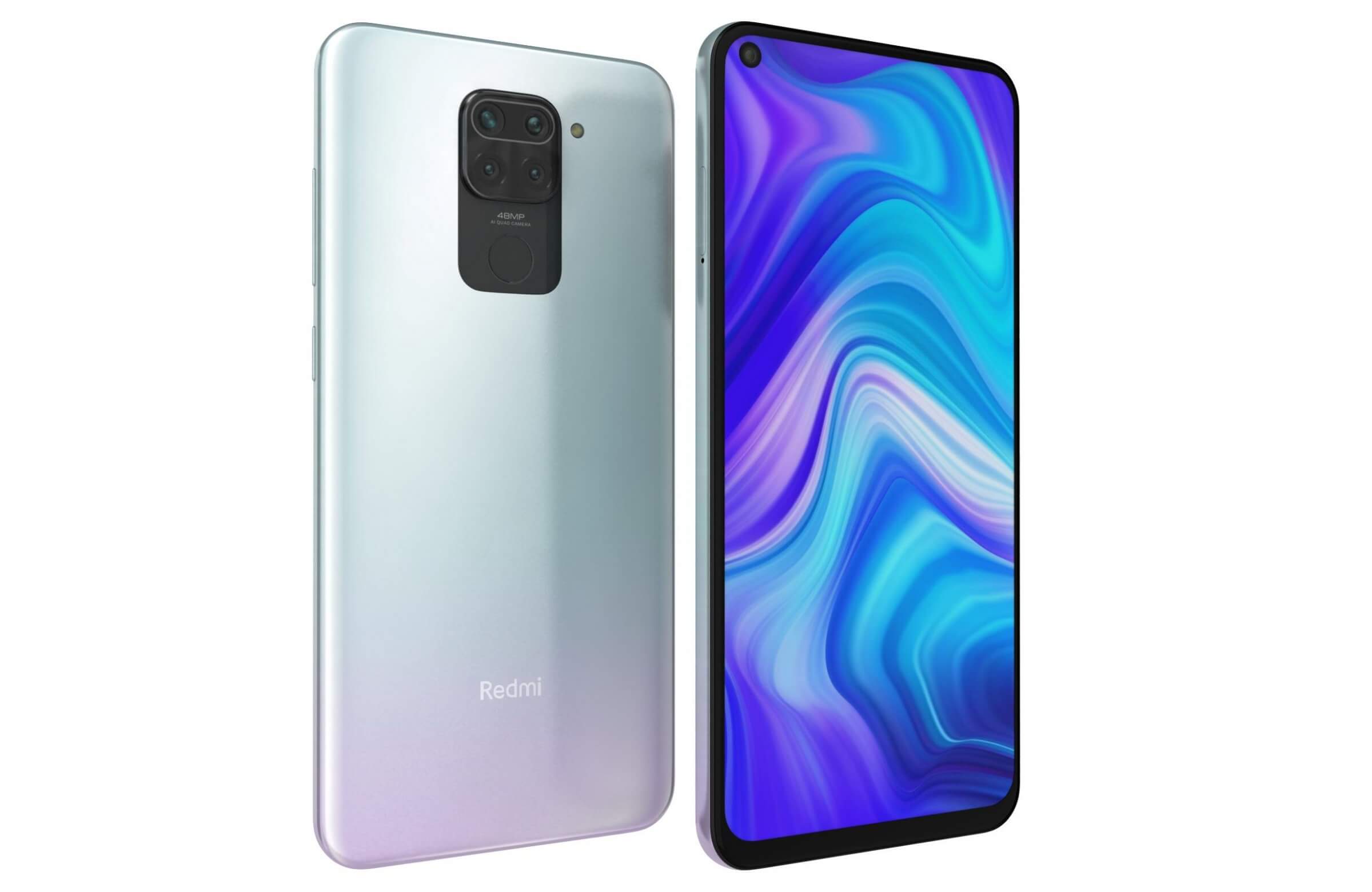 Xiaomi Redmi Note 9 White - 3D Model by Rever_Art