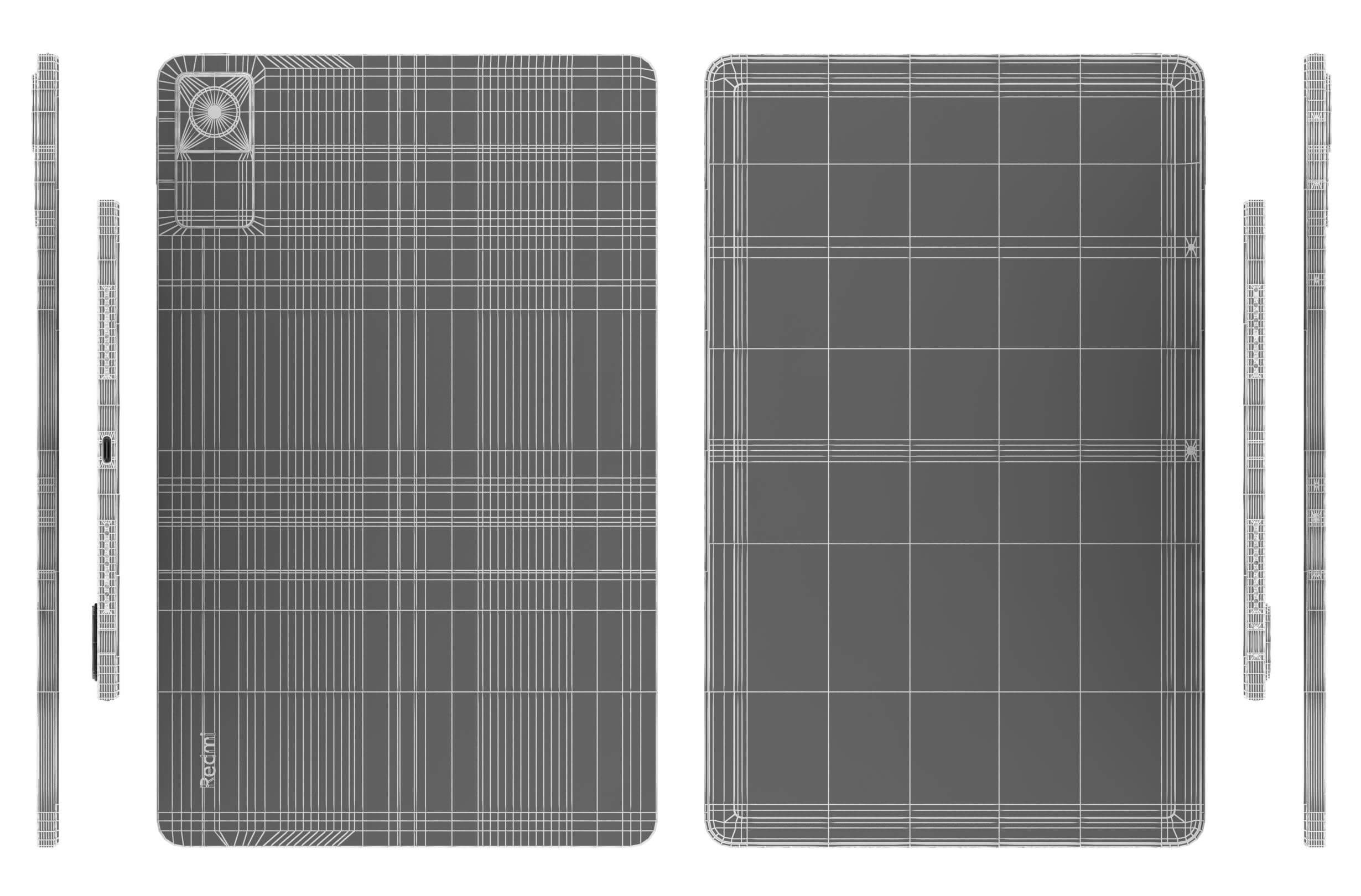 Xiaomi Redmi Pad Moonlight Silver - 3D Model by Rever_Art