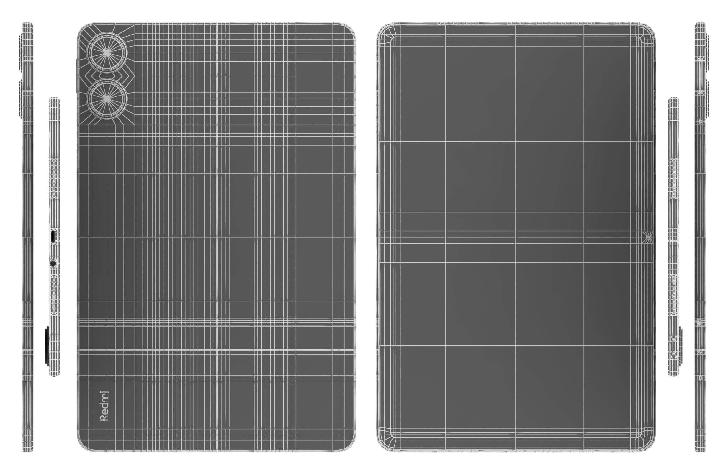 Xiaomi Redmi Pad Pro Ocean Blue - 3D Model by Rever_Art