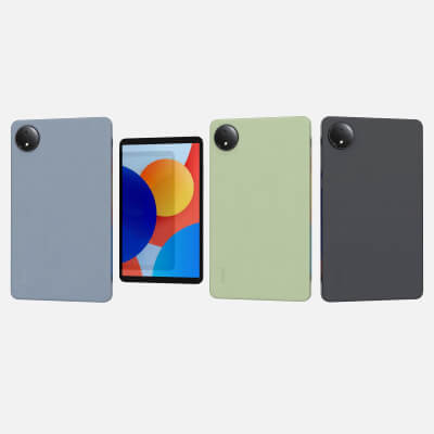 Xiaomi Redmi Pad SE 4G All Colors - 3D Model by Rever_Art
