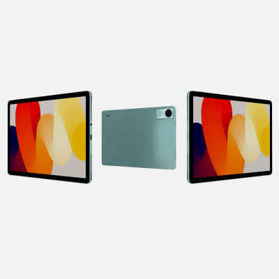 Xiaomi Redmi Pad SE Green - 3D Model by Rever_Art