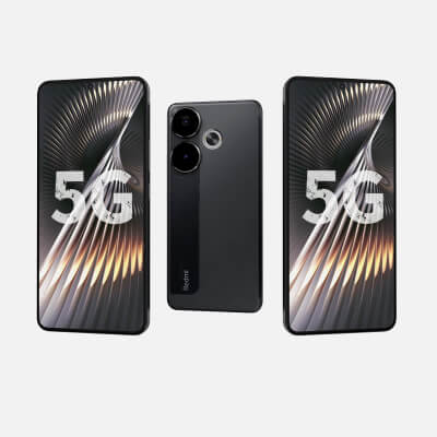 Xiaomi Redmi Turbo 3 5G Smoky Quartz - 3D Model by Rever_Art