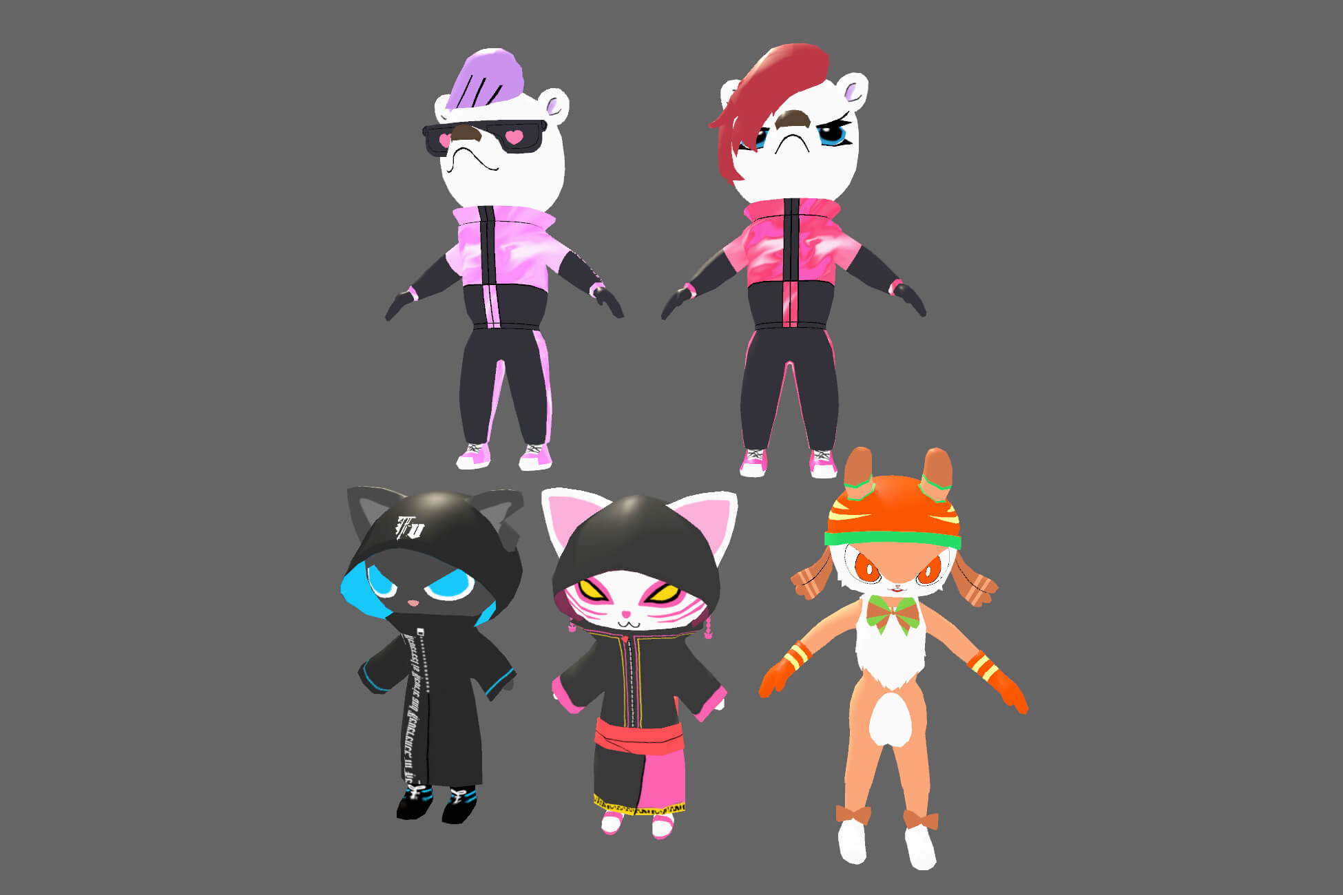 Low Poly 16 Casual Monsters - Fantasy Characters Pack 3D Model by ...