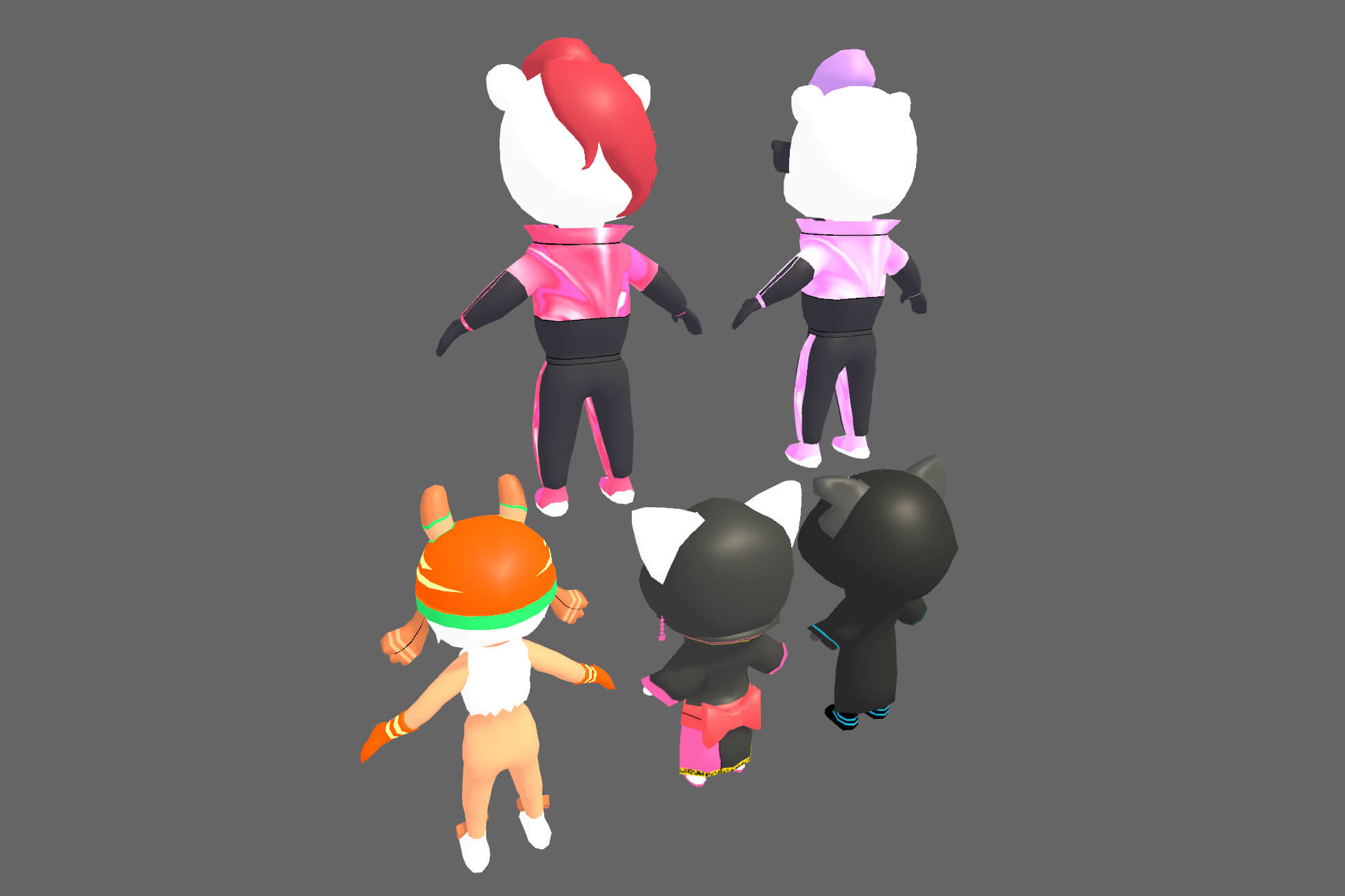 Low Poly 16 Casual Monsters - Fantasy Characters Pack 3D Model by ...