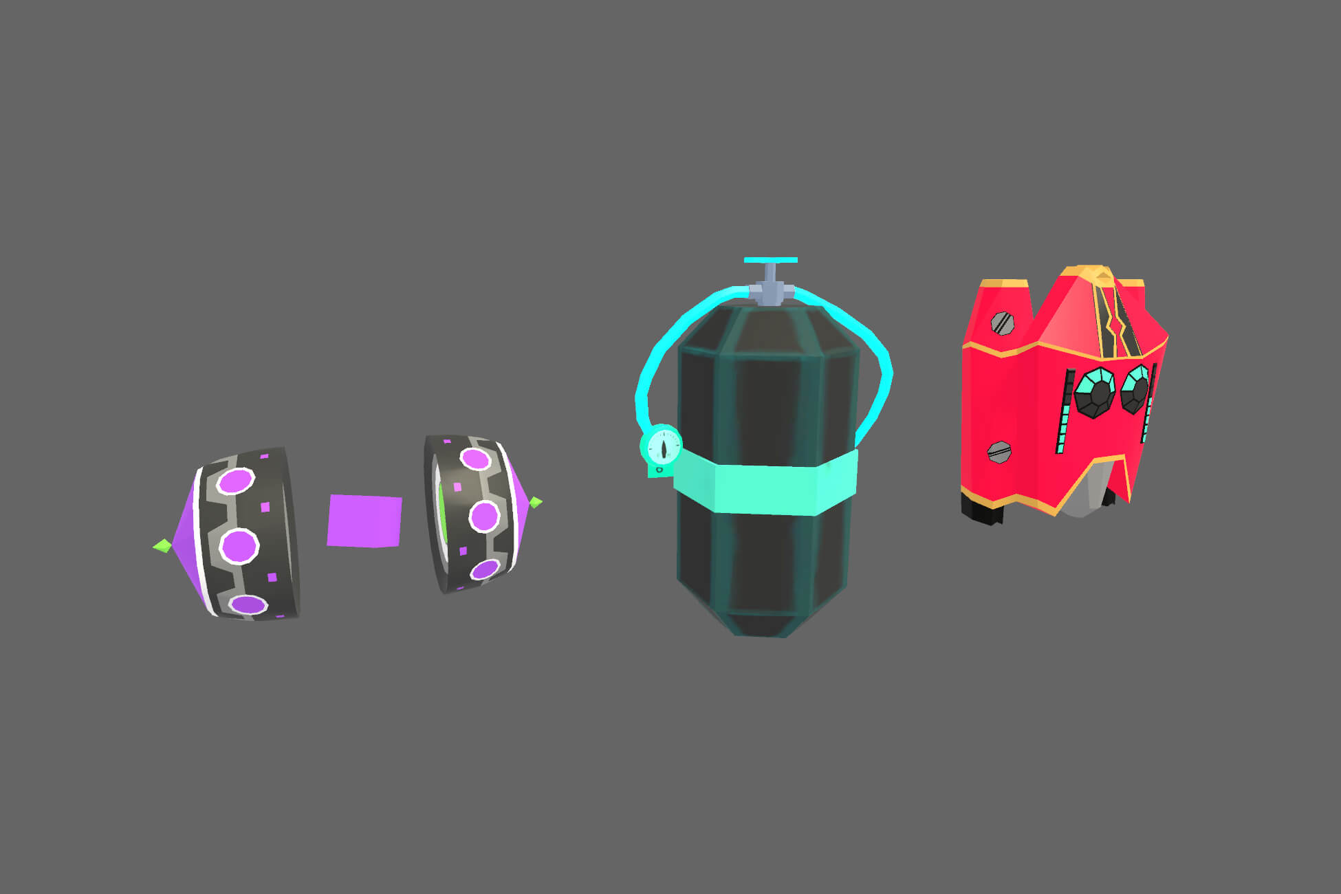 Low Poly 7 Sci-Fi Heros - Fantasy Characters Pack 3D Model by Revereel ...