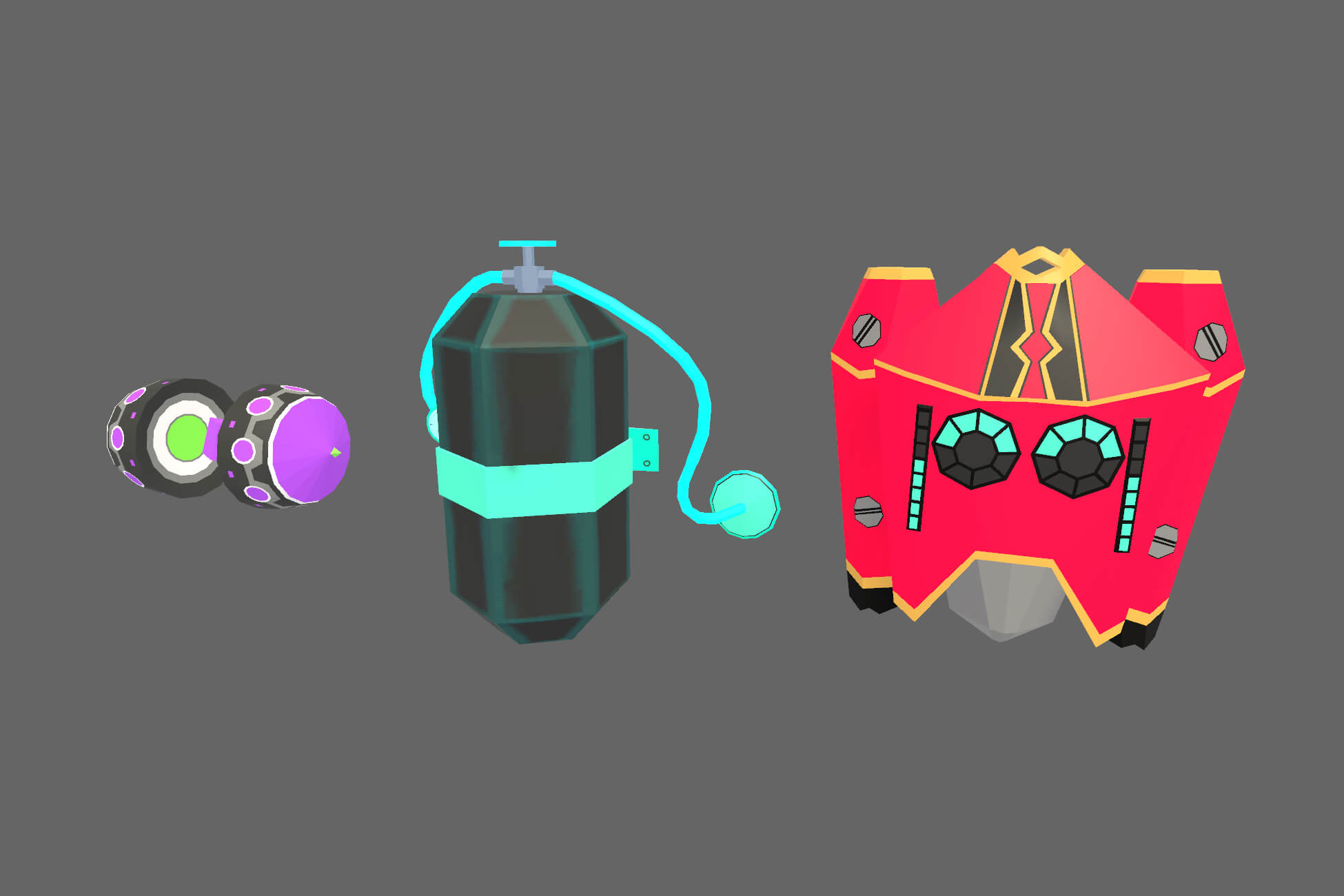 Low Poly 7 Sci-Fi Heros - Fantasy Characters Pack 3D Model by Revereel ...