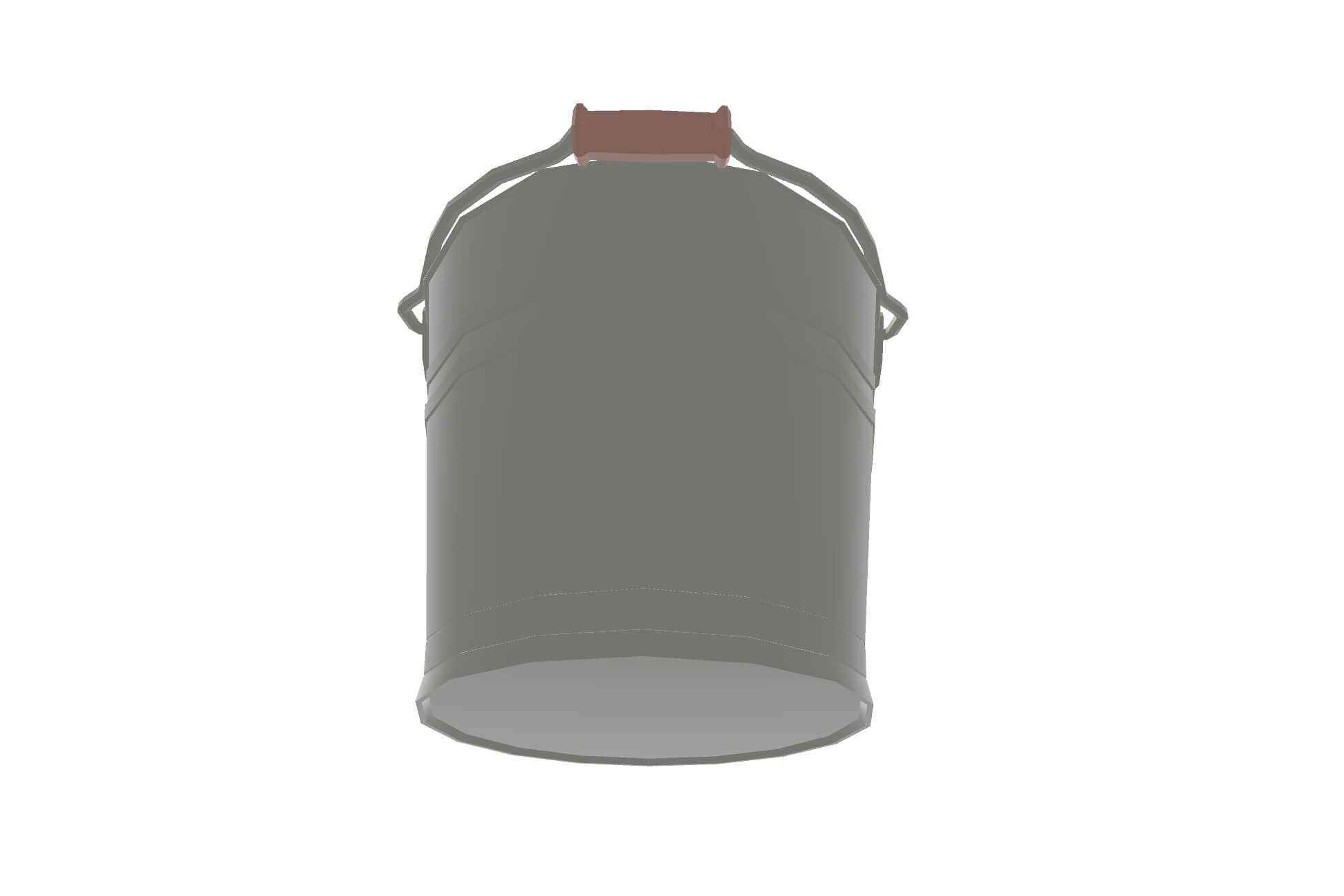 Low Poly Casual Bucket - Free 3D Model by Revereel Studio