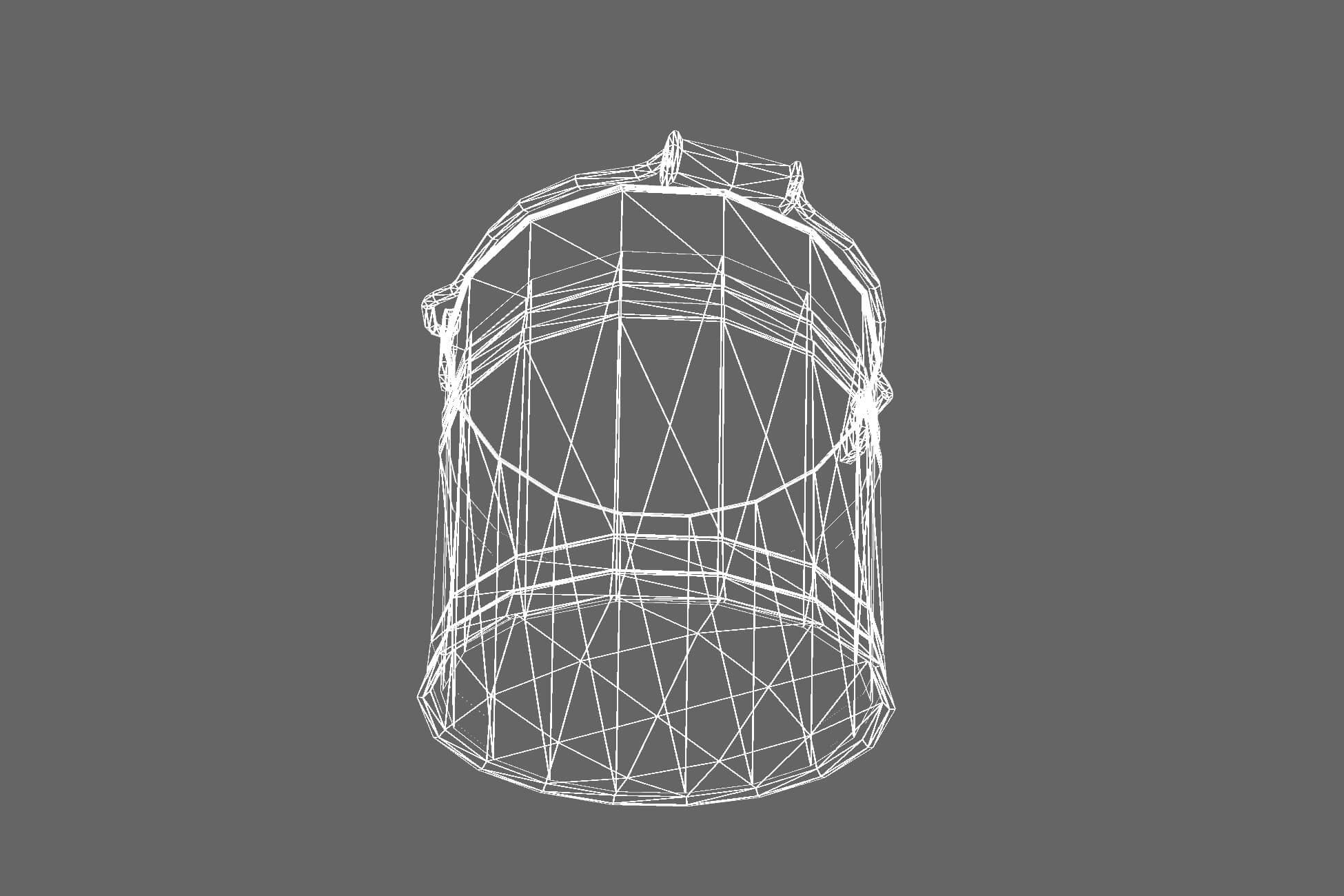 Low Poly Casual Bucket - Free 3D Model by Revereel Studio