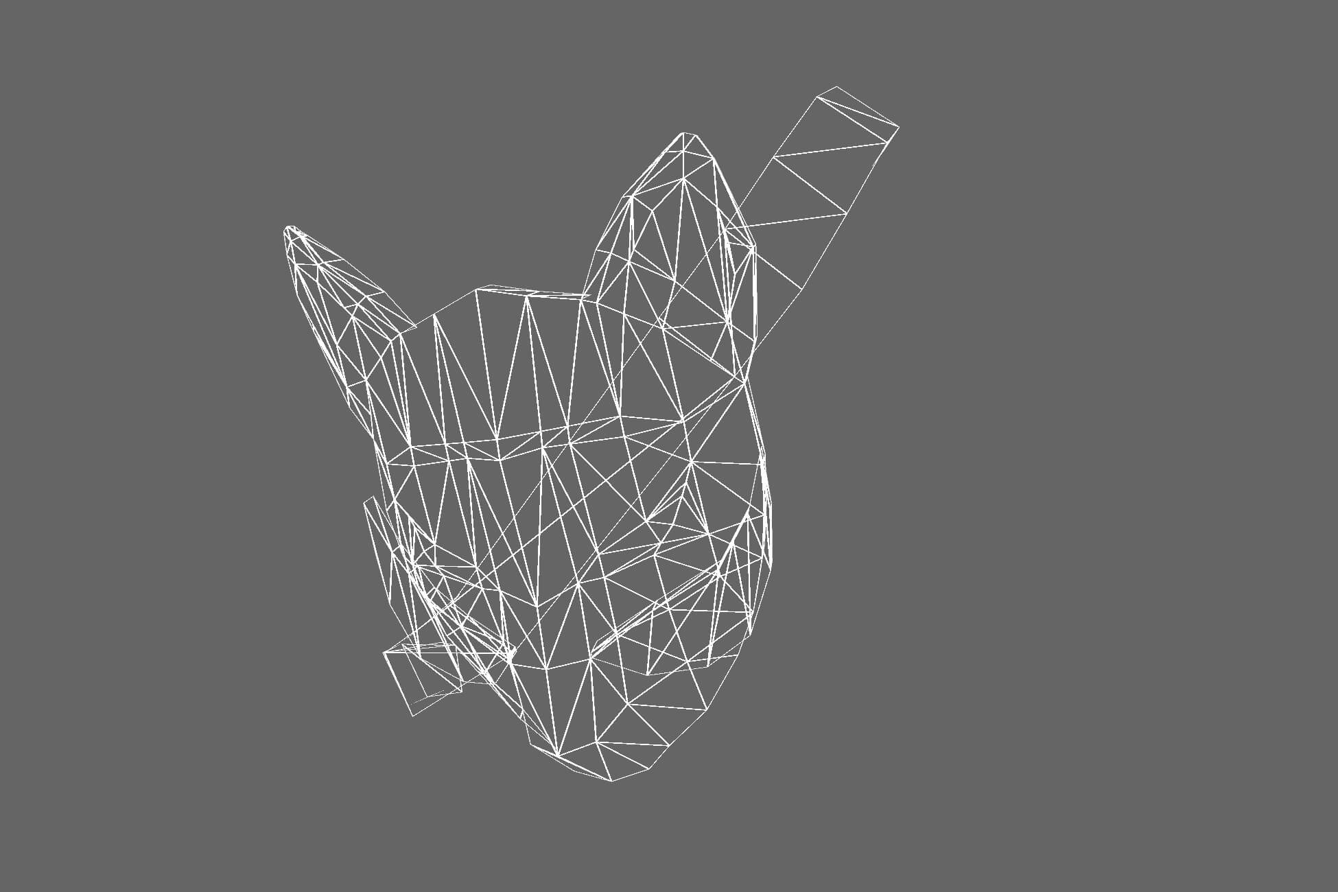 Low Poly Casual Fox Mask - Free 3D Model by Revereel Studio