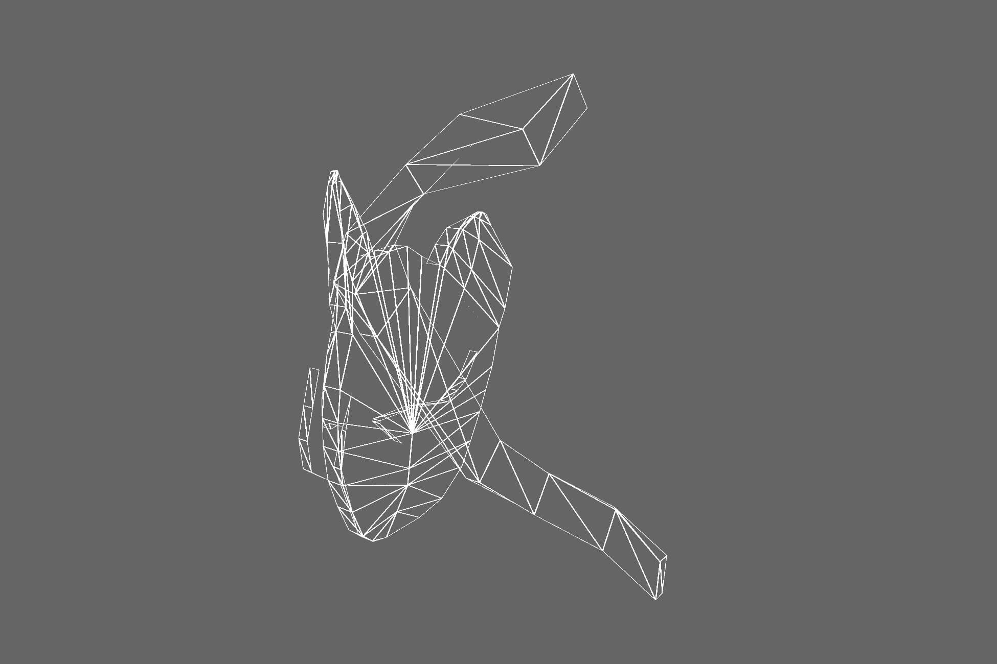 Low Poly Casual Fox Mask - Free 3D Model by Revereel Studio