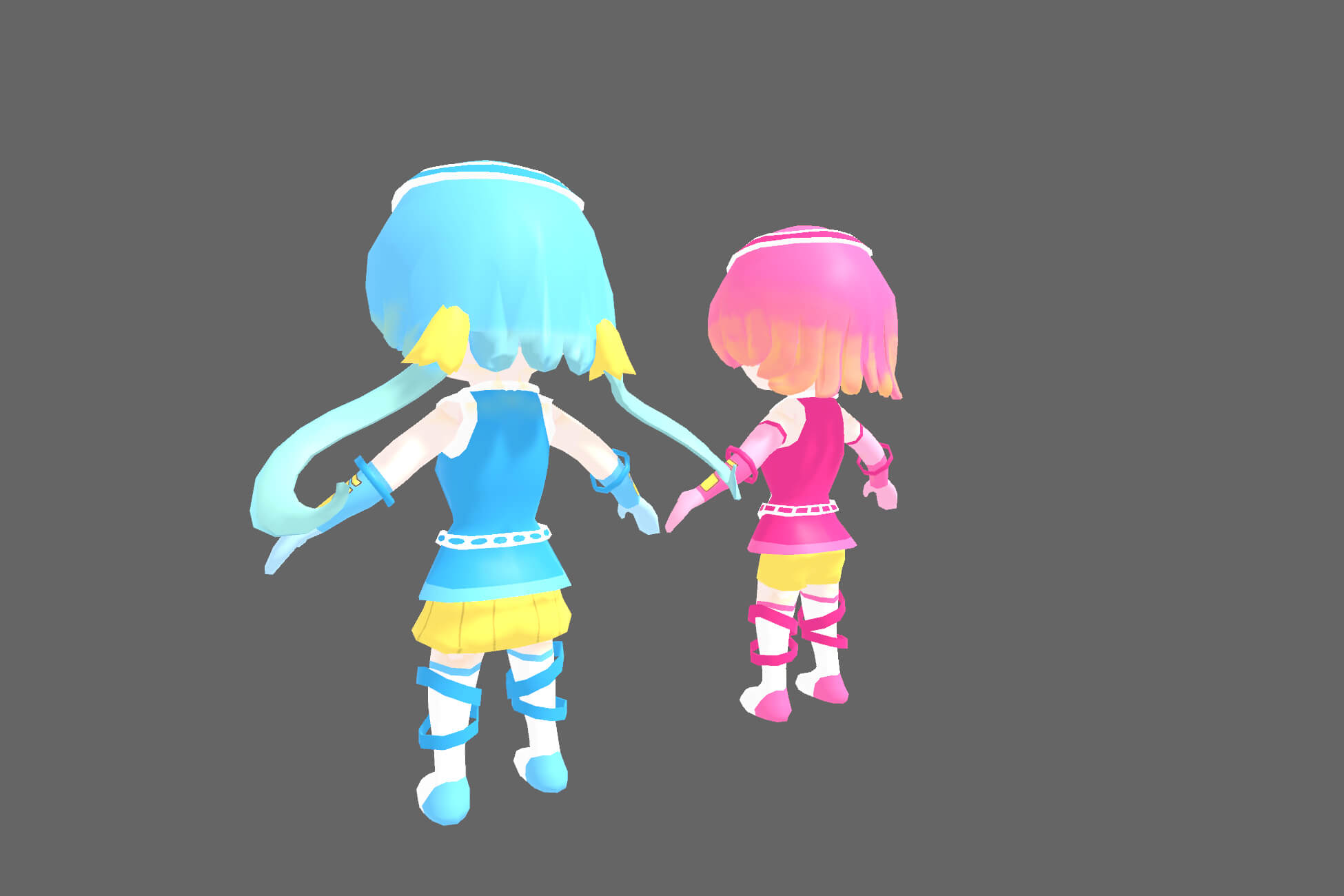 Low Poly Hero Girl - Fantasy Characters Pack 3D Model by Revereel Studio