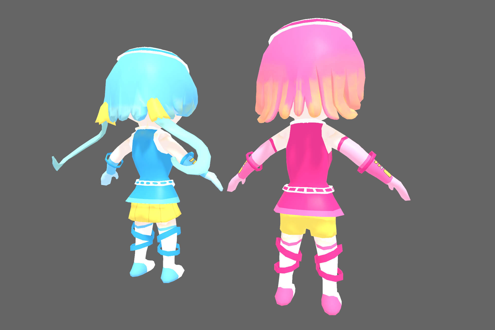 Low Poly Hero Girl - Fantasy Characters Pack 3D Model by Revereel Studio