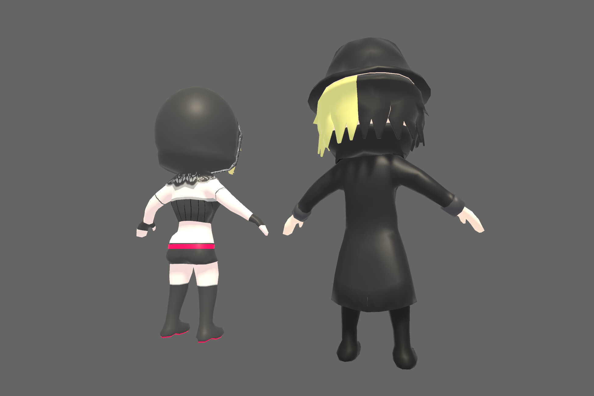 Low Poly Magic Wizard and Witch - Fantasy Characters Pack 3D Model by ...