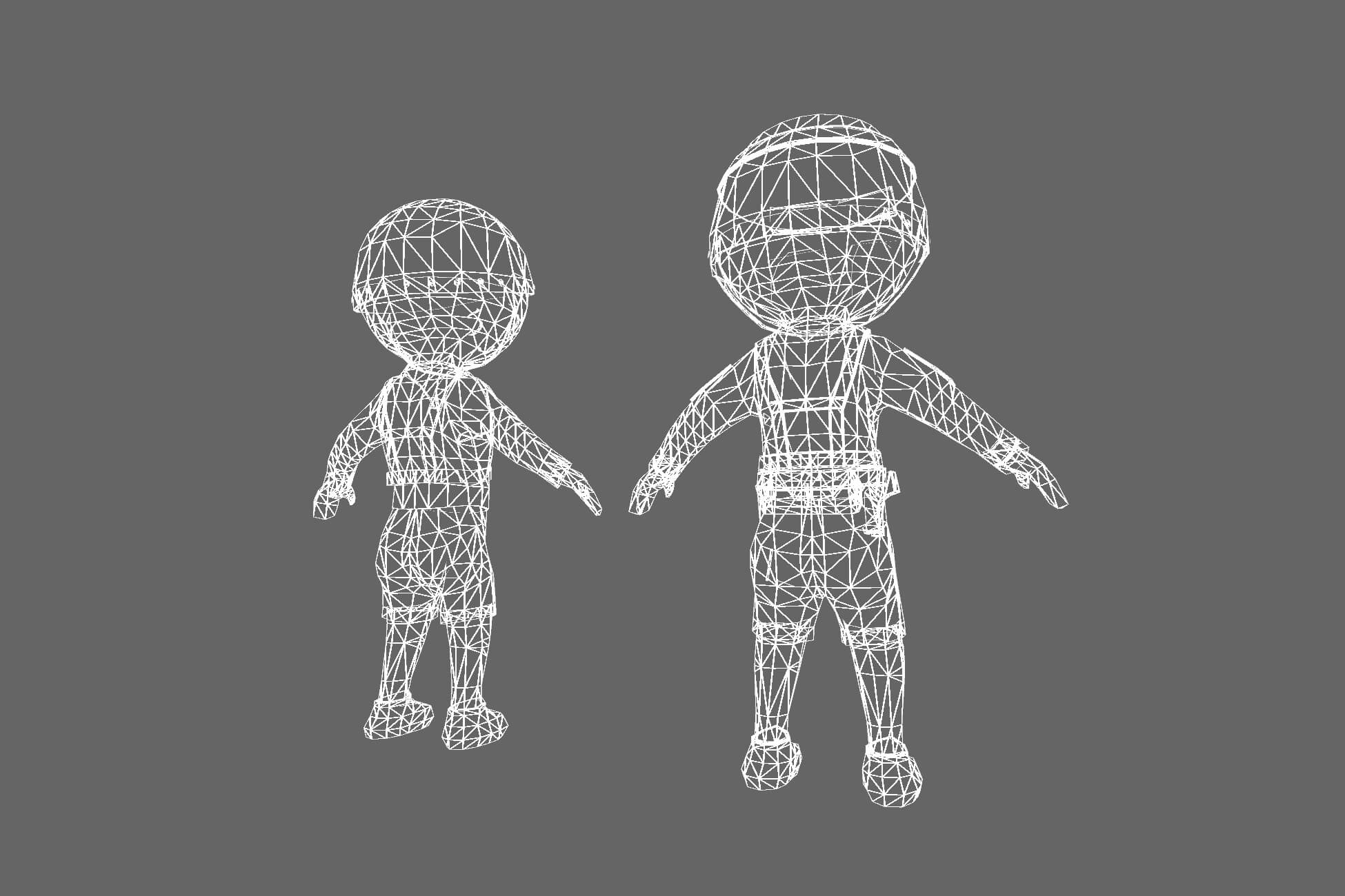 Low Poly Noob Soldier - Fantasy Characters Pack 3D Model by Revereel Studio