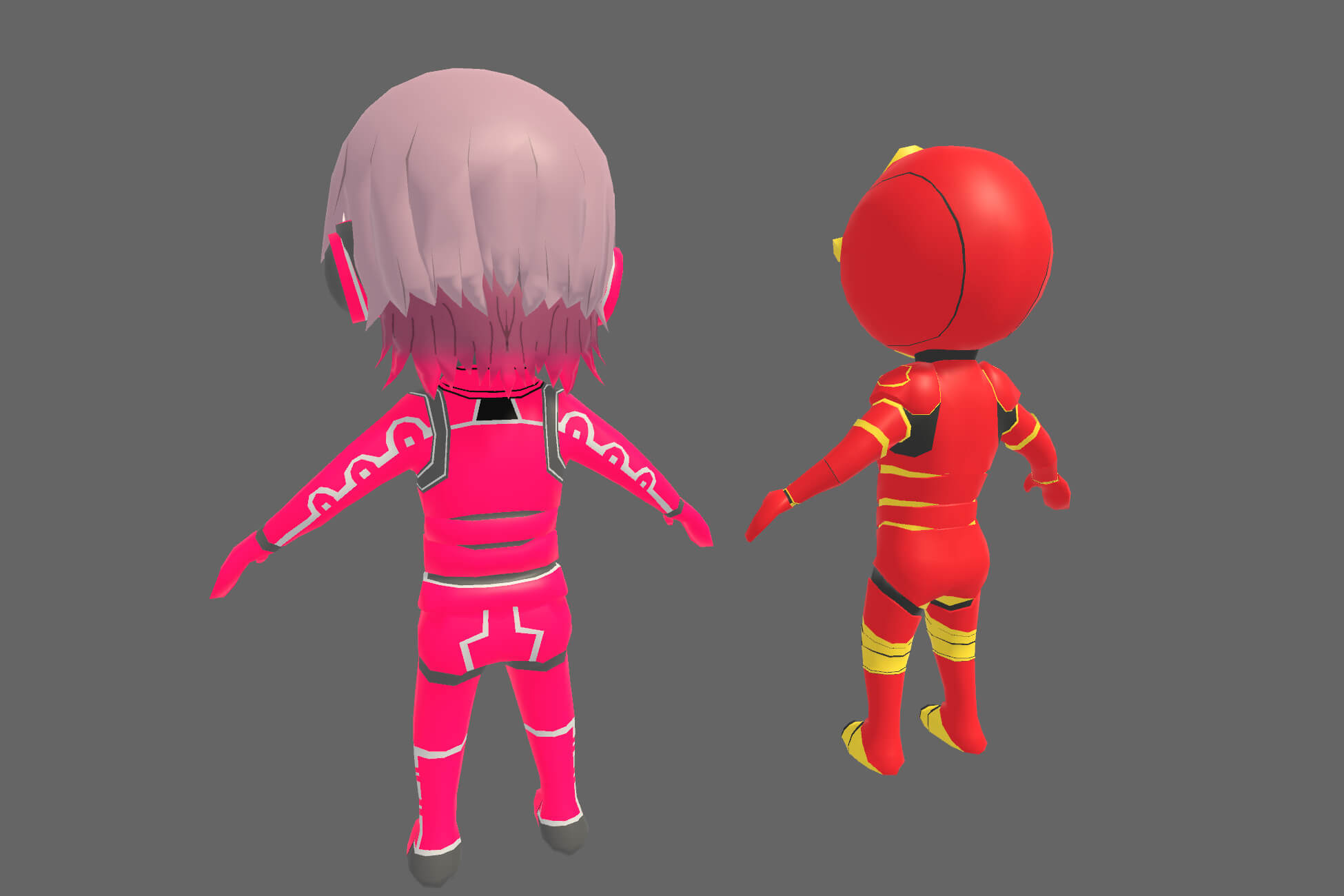 Low Poly Sci-Fi Hero - Fantasy Characters Pack 3D Model by Revereel Studio