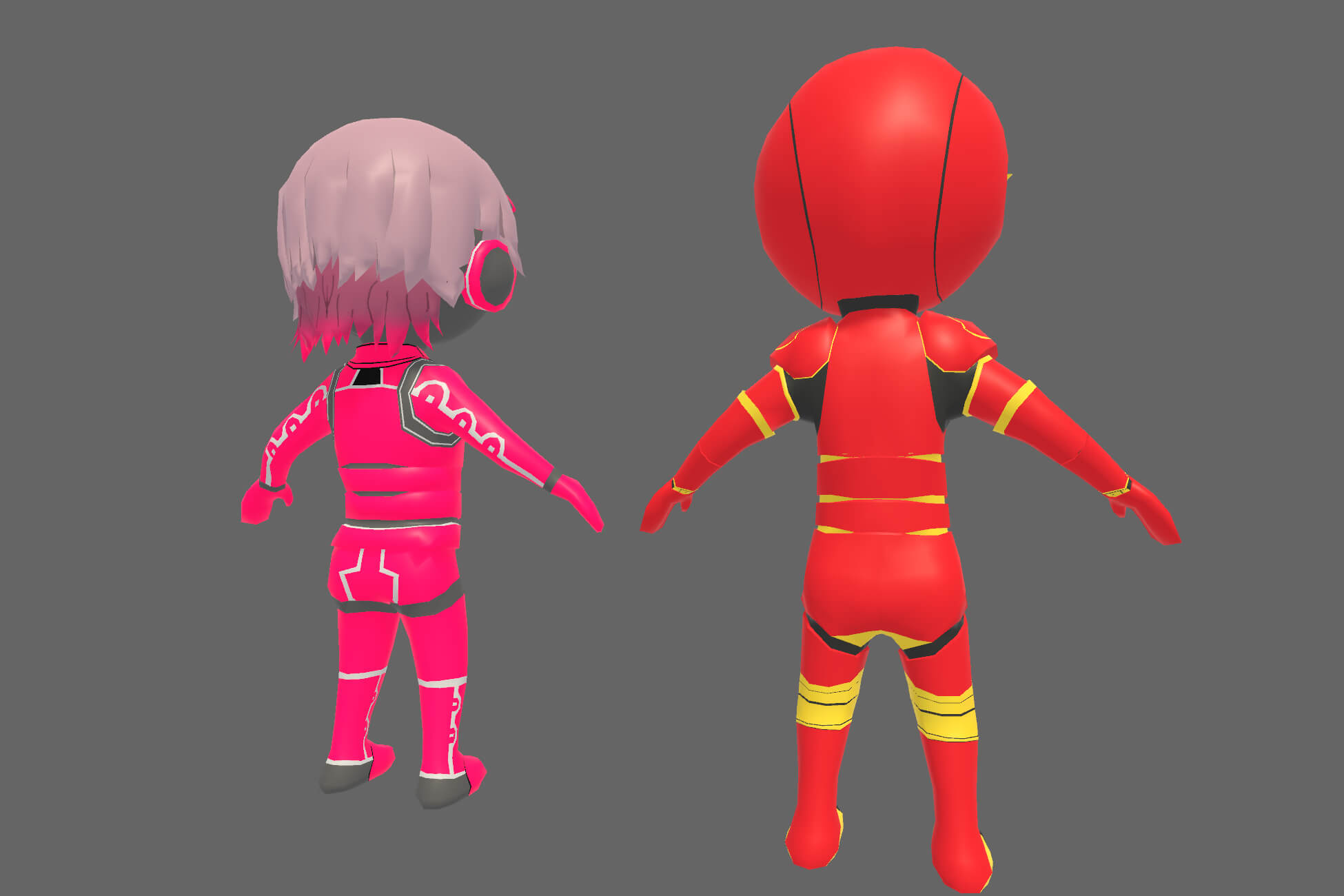 Low Poly Sci-Fi Hero - Fantasy Characters Pack 3D Model by Revereel Studio