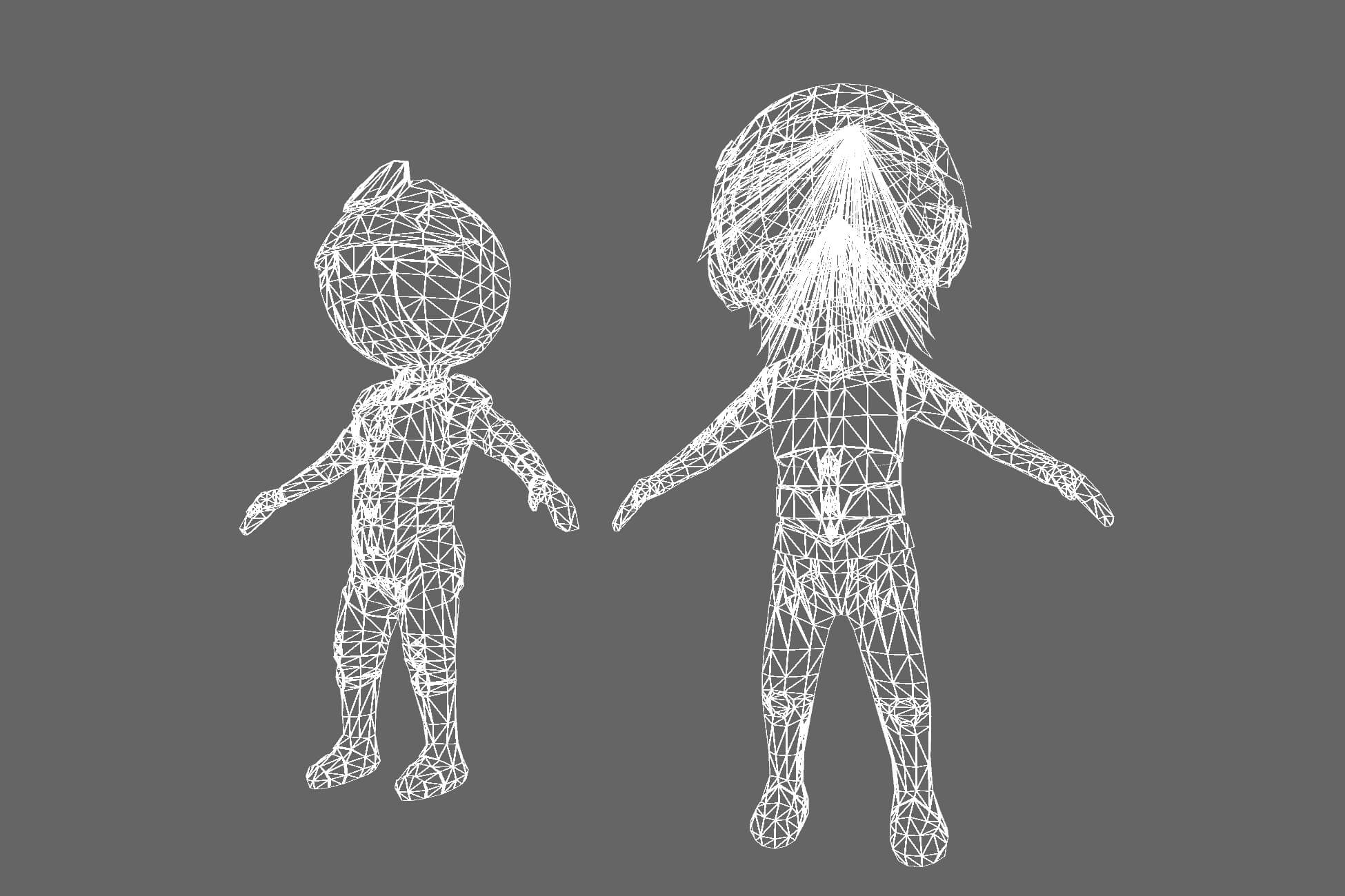 Low Poly Sci-Fi Hero - Fantasy Characters Pack 3D Model by Revereel Studio