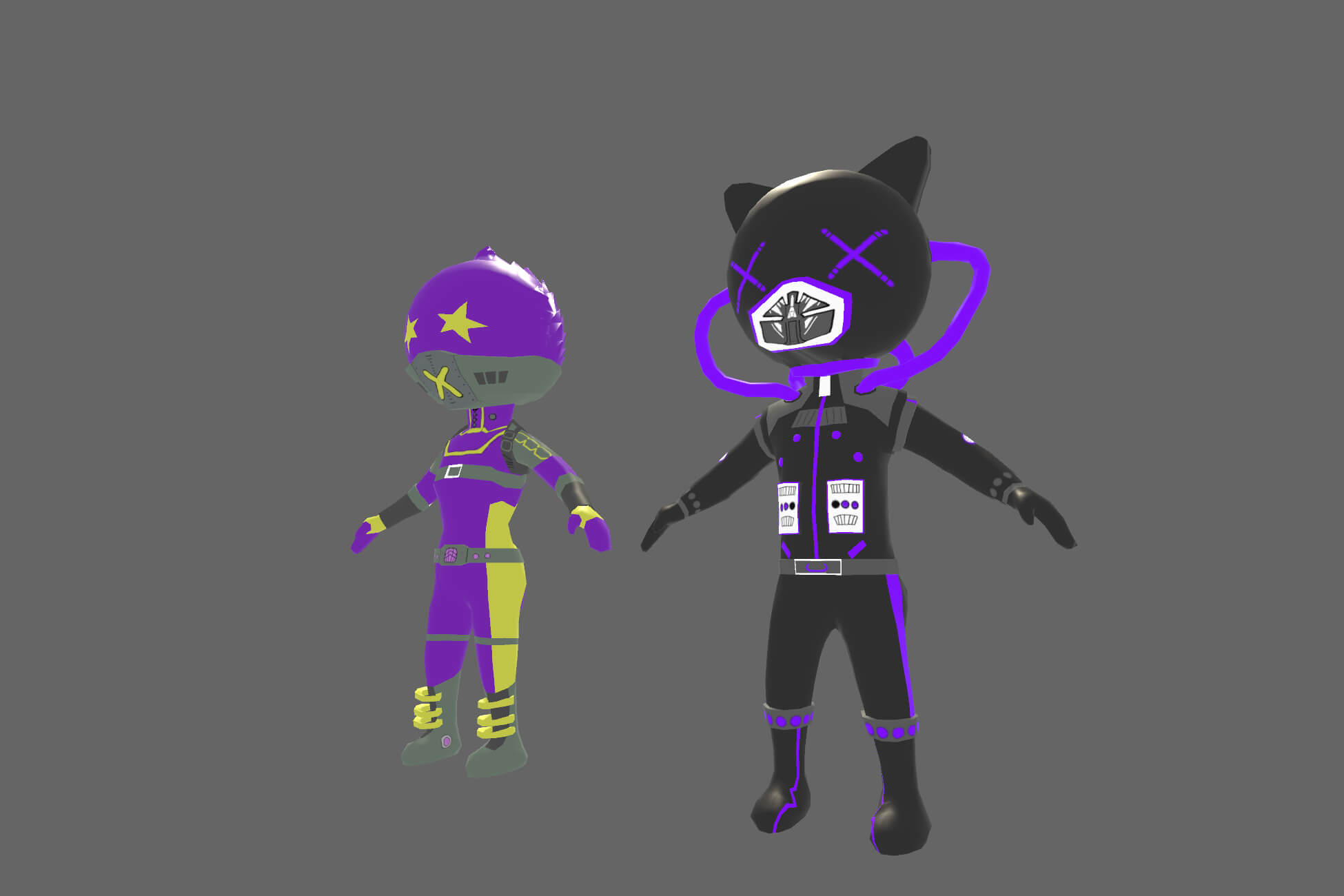 Low Poly Sci-Fi Robot 1 - Fantasy Characters Pack 3D Model by Revereel ...