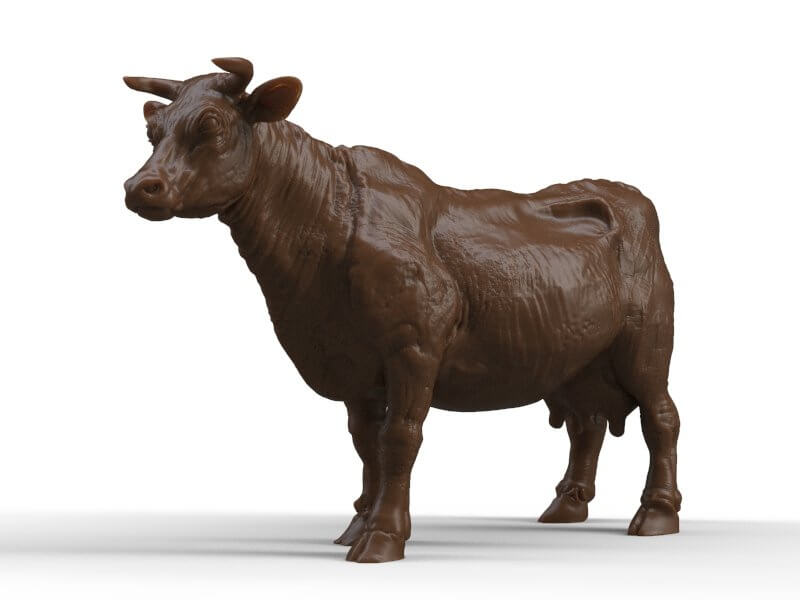 Cow - 3D Model by REZA MORADI