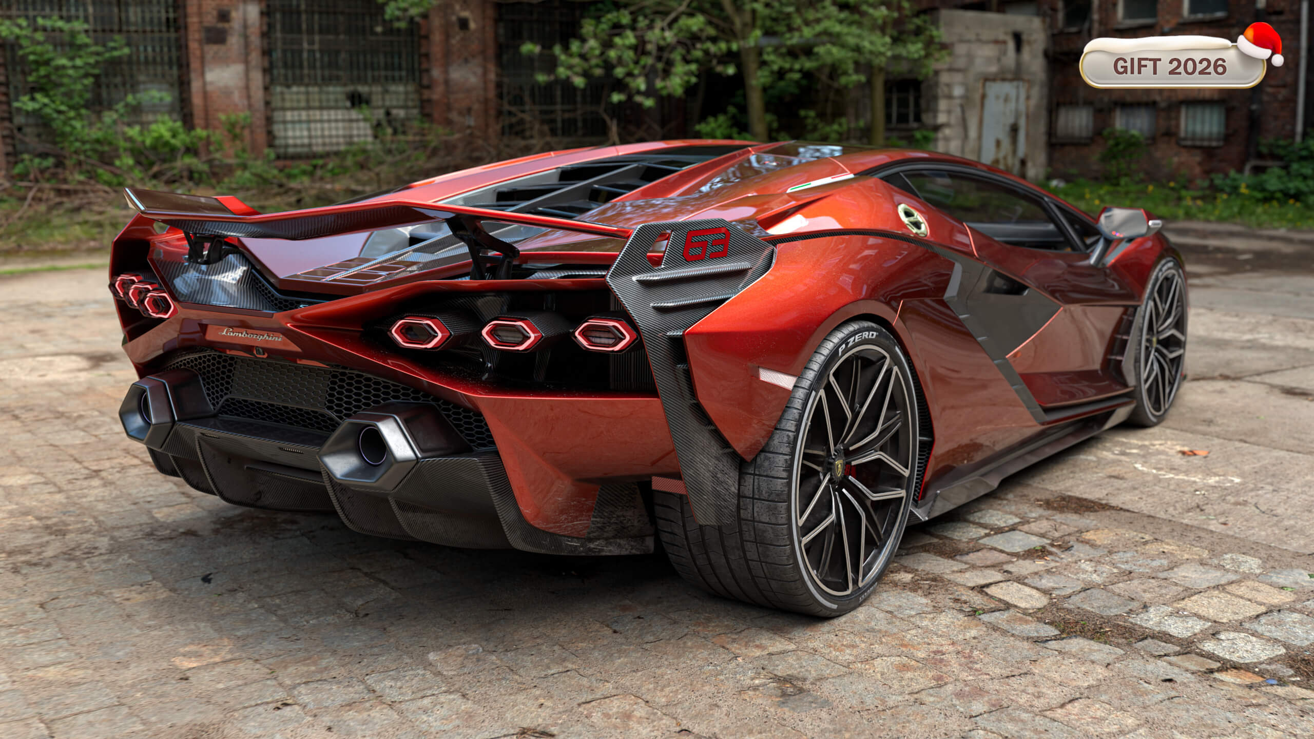 Lamborghini Sian 3D Model by rezabendokht