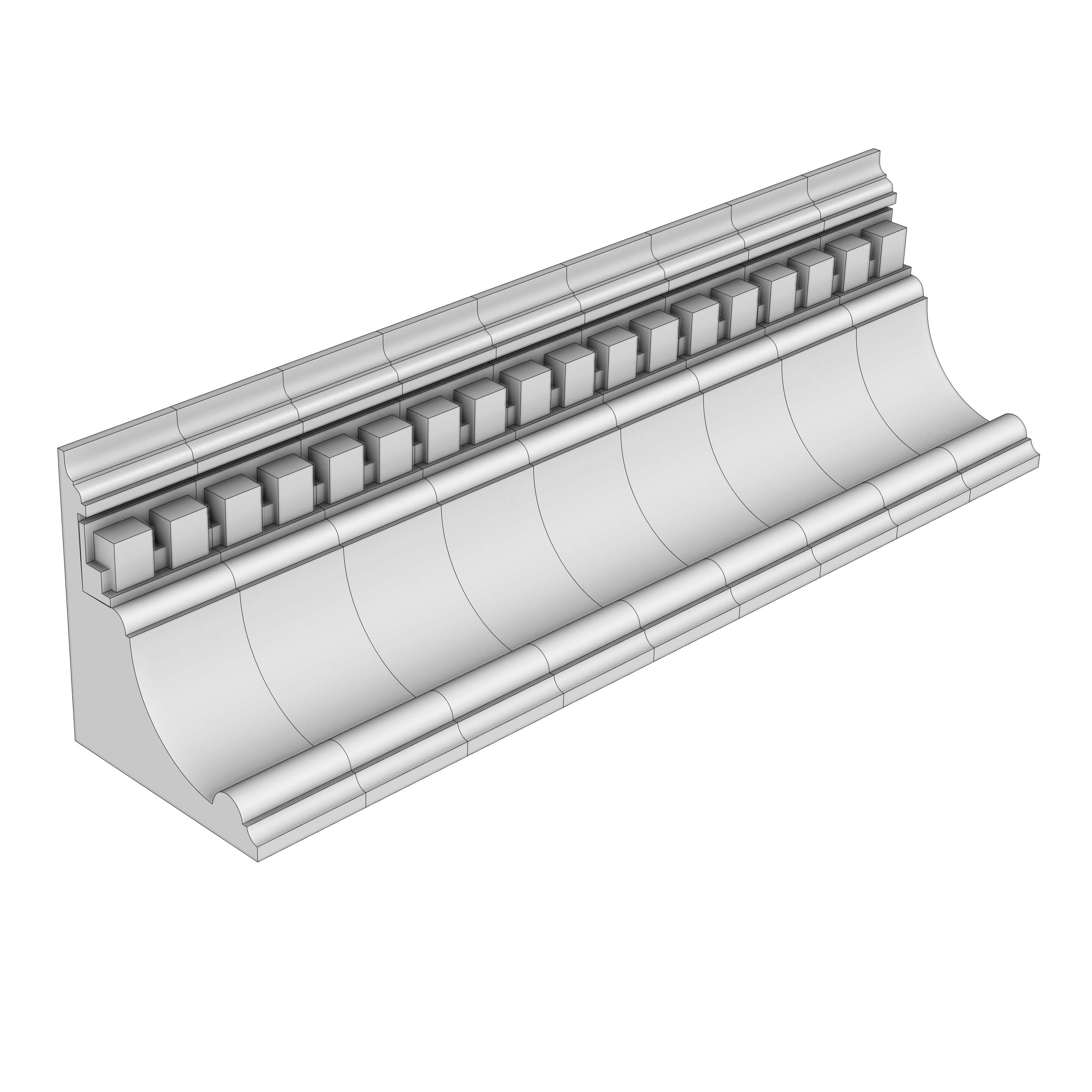 Cornices for SketchUp - 3D Model by rezayareza