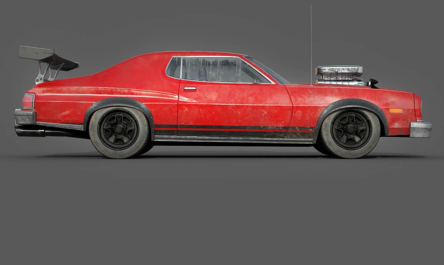 Mad Max Hot Rod - 3D Model by rfarencibia
