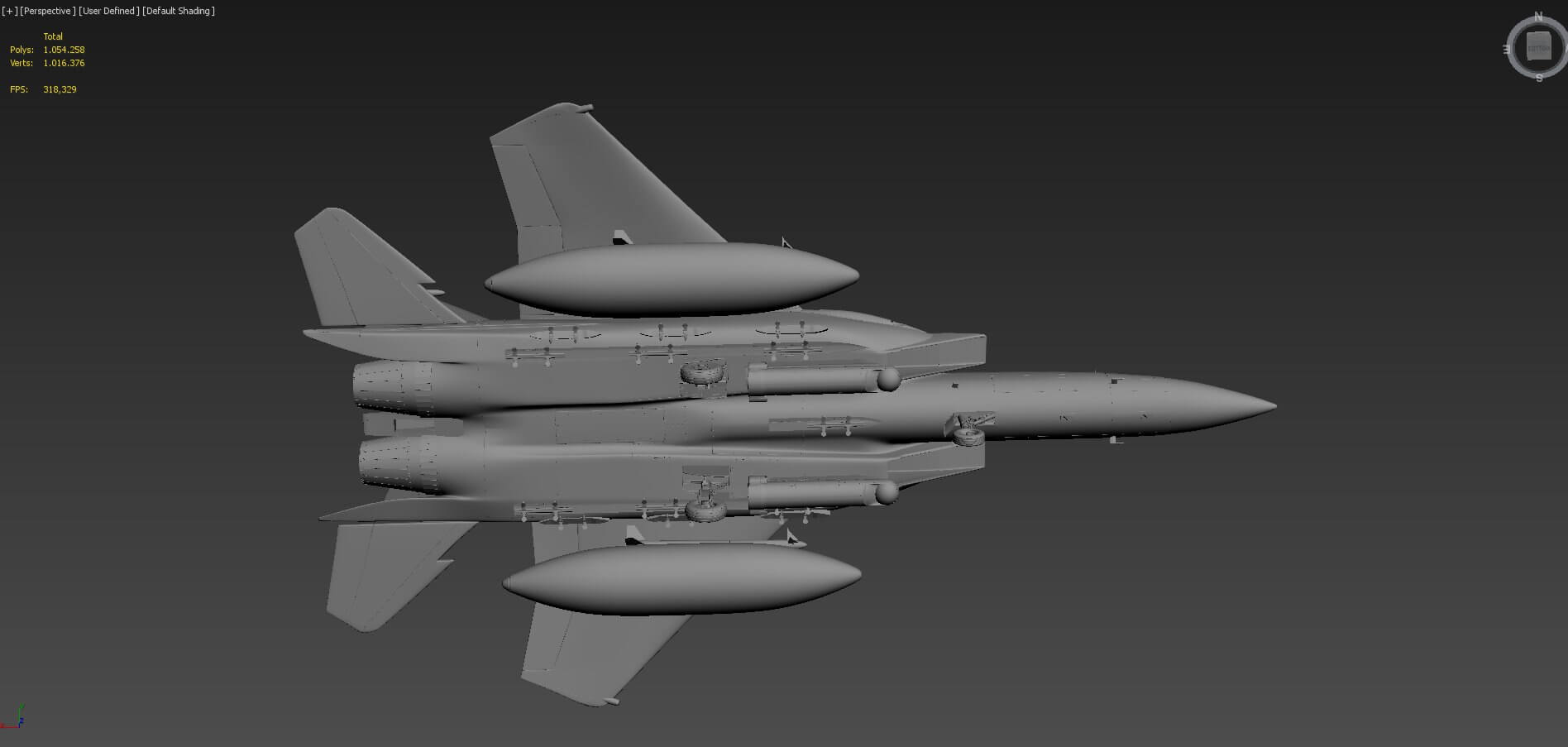 McDonnell Douglas F-15E Strike Eagle 3D Model by rfarencibia