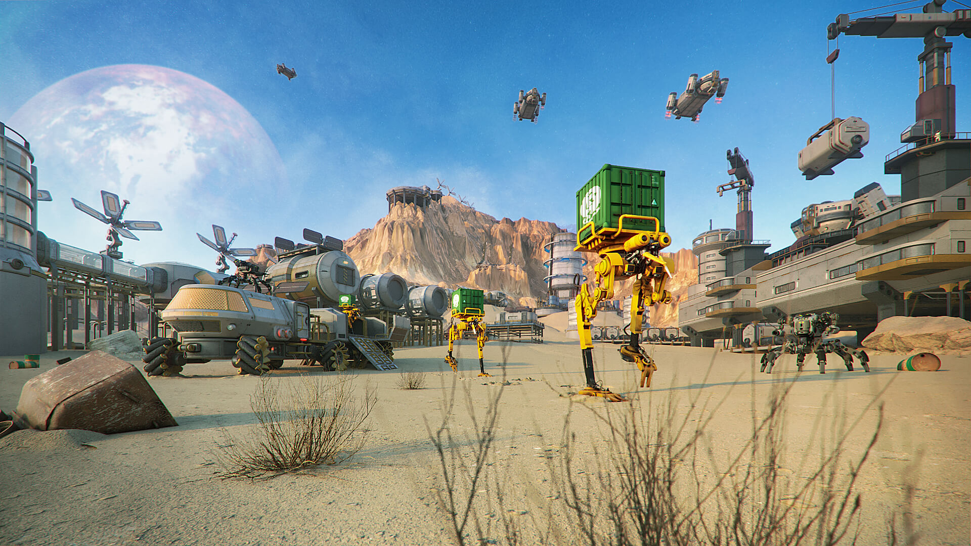 Mission to Minerva 3D Render | RenderHub Gallery