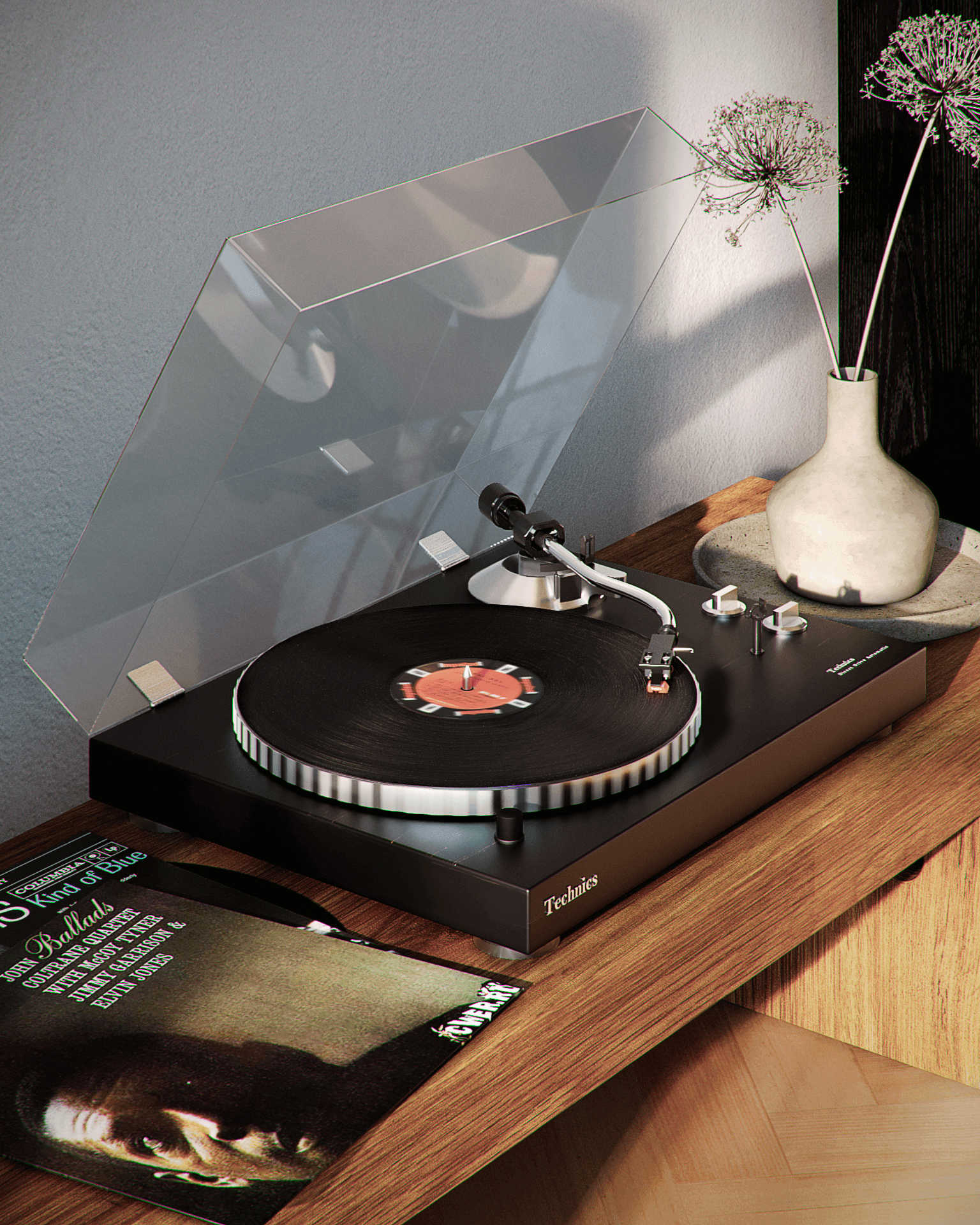 Sala de Som (Sound Room) 3D Render | RenderHub Gallery