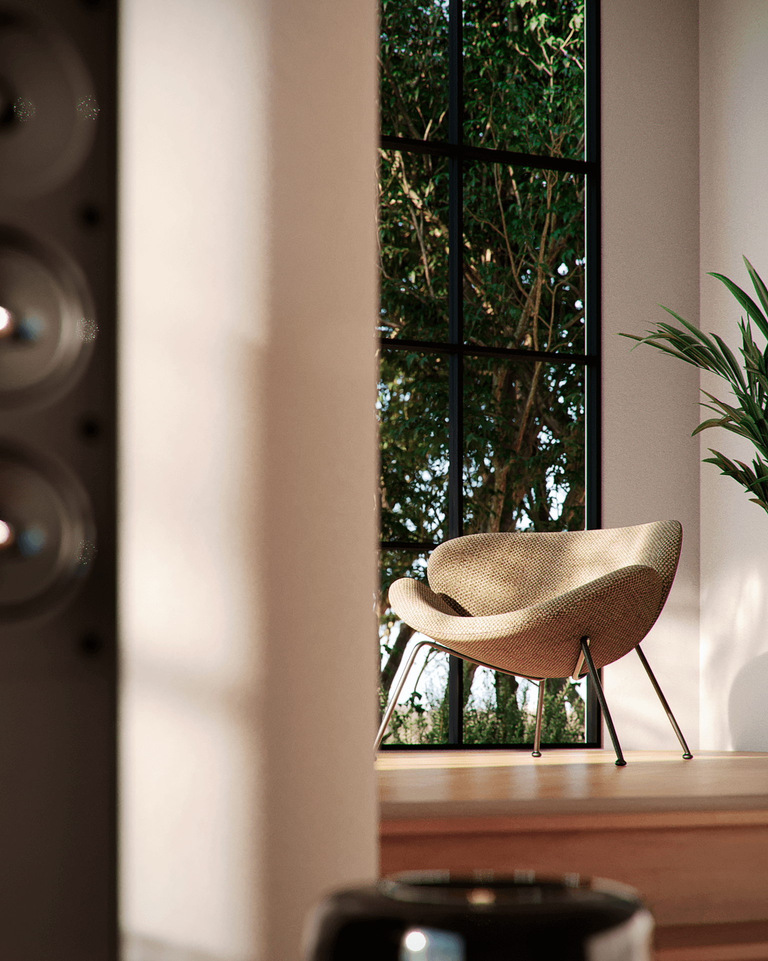 Sala de Som (Sound Room) 3D Render | RenderHub Gallery