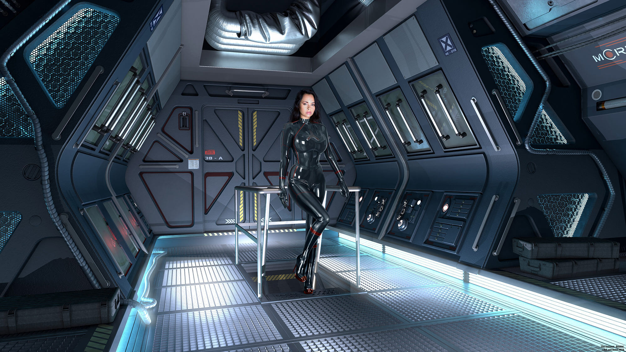 The Expanse - New Outfit for Bobby 3D Render by Rick4F