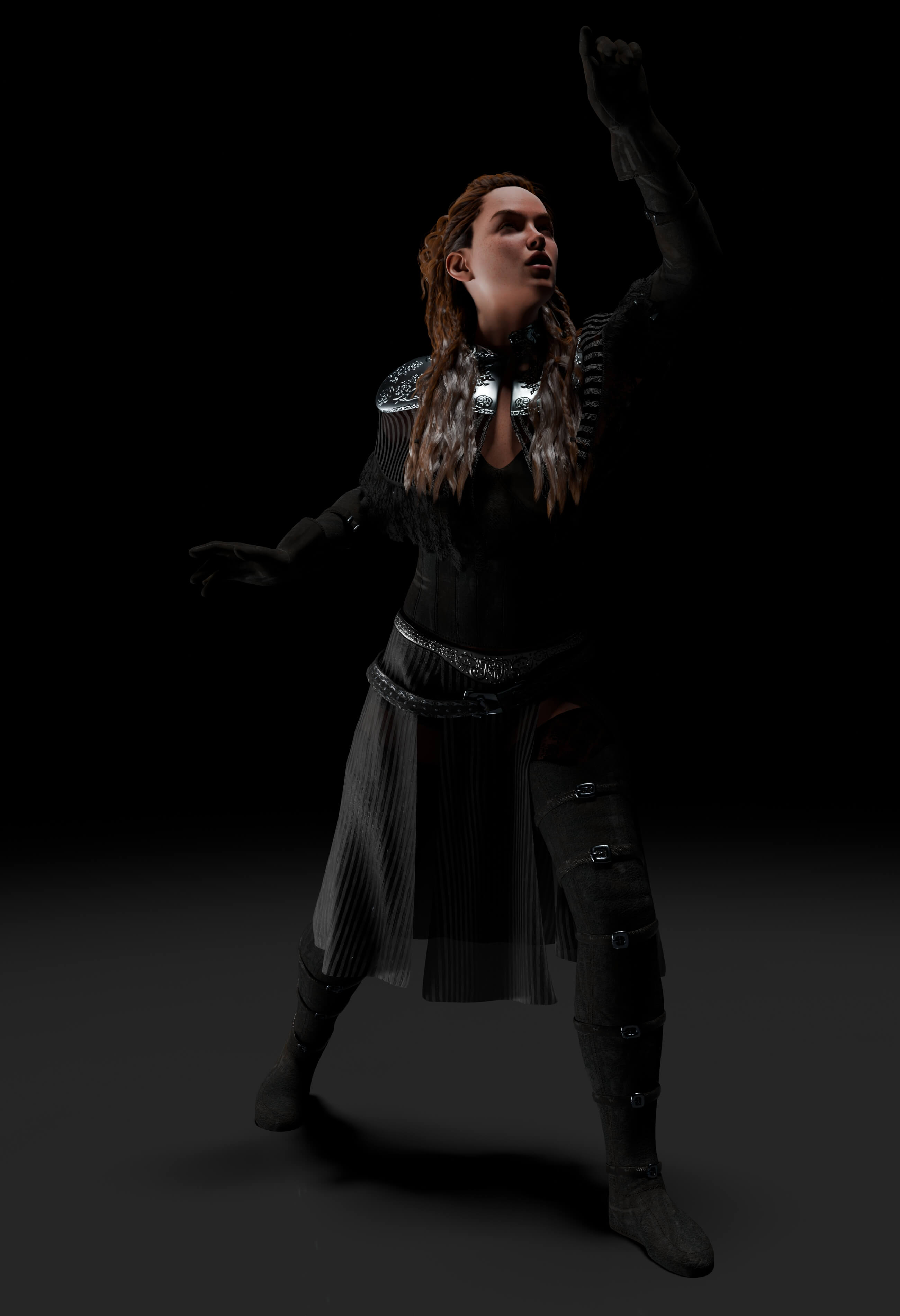 Blender Diffeomorphic Test with Model from the Seeker DS