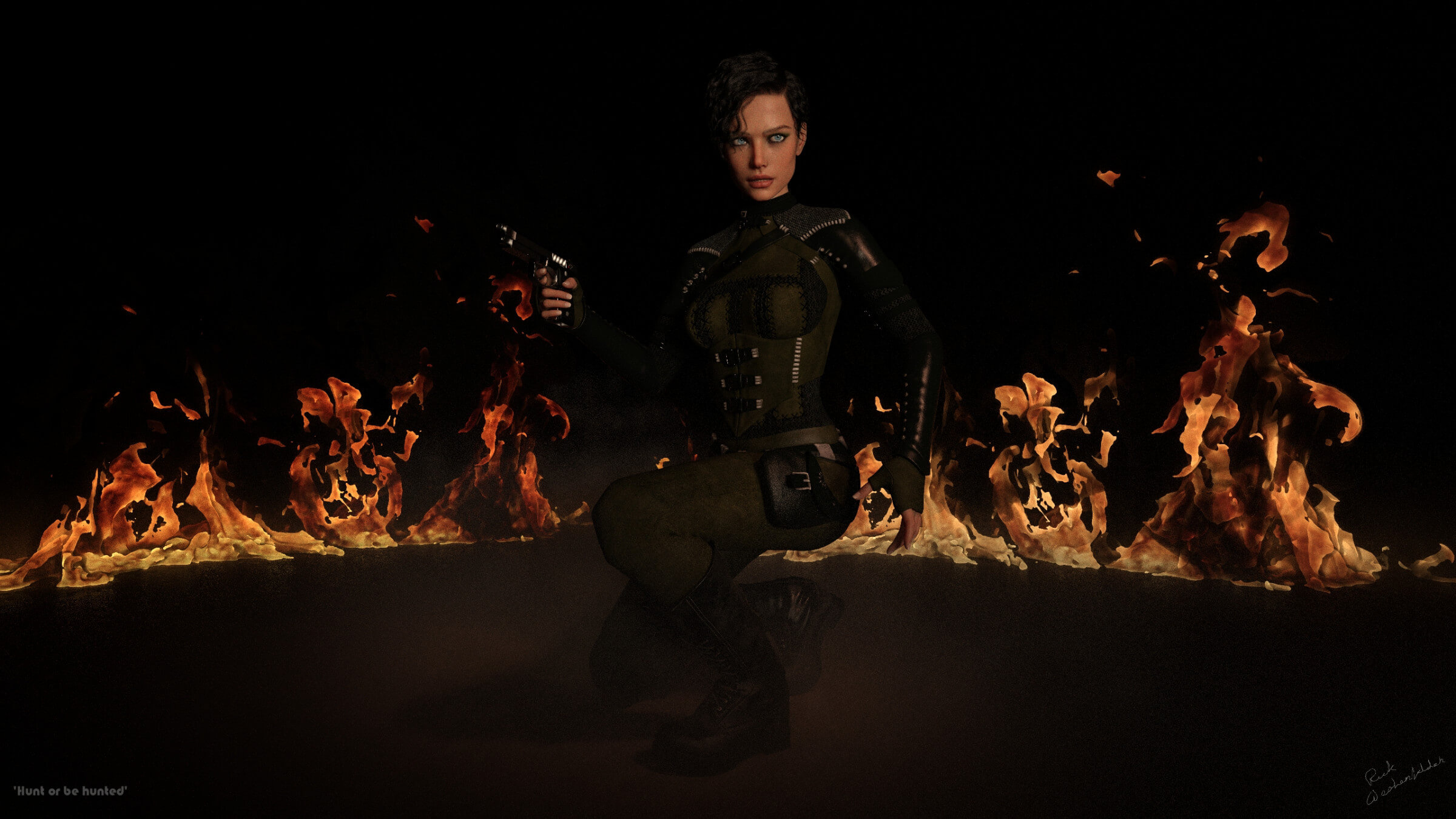 Hunt or be hunted 3D Render | RenderHub Gallery