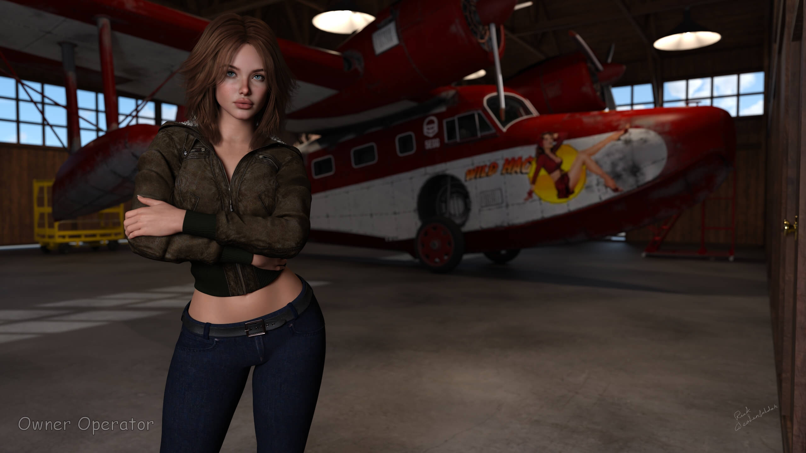 Owner Operator 3D Render, Digital Art by RickWesh