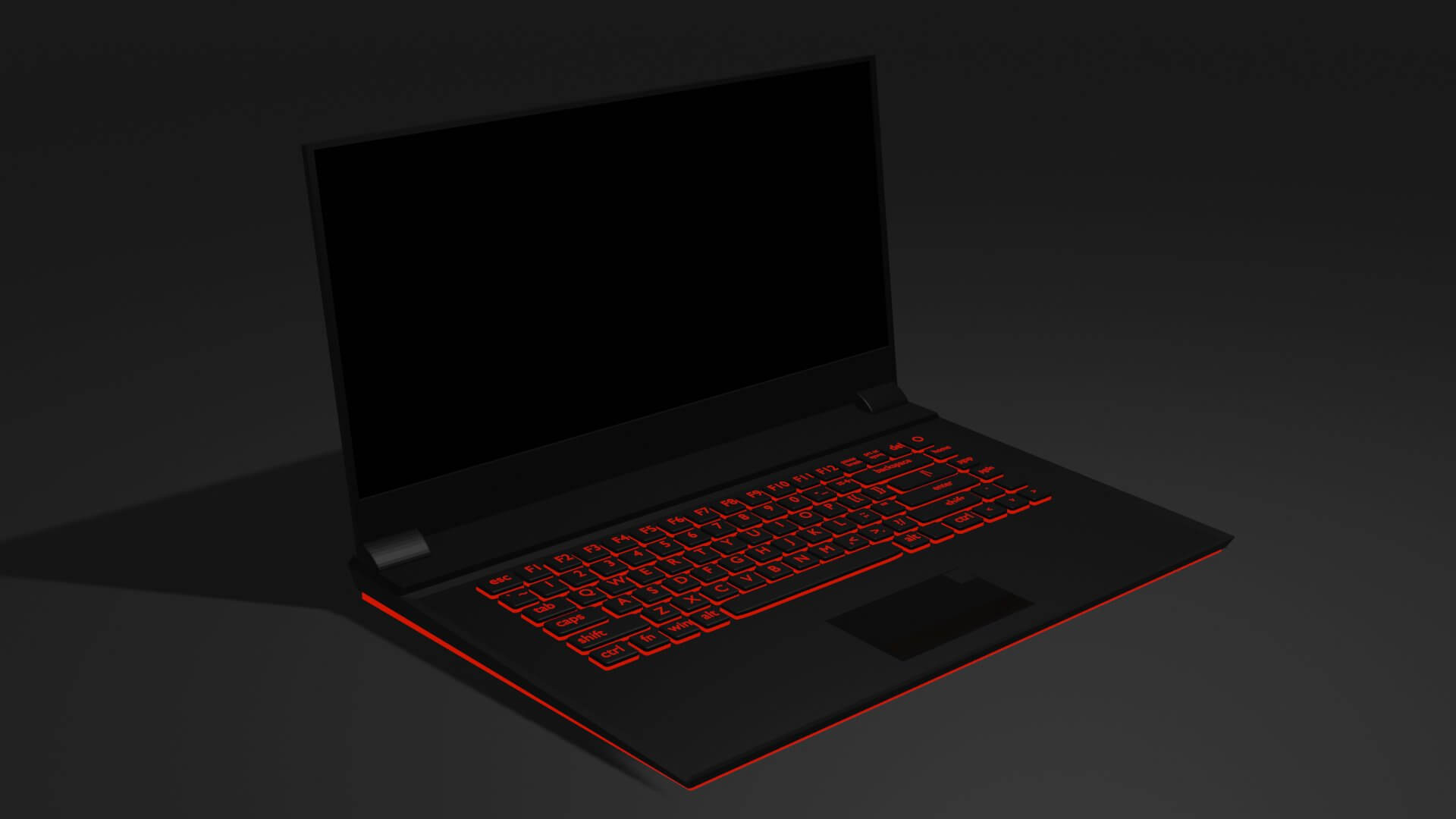 Basic RGB Backlight Laptop - 3D Model by ricoyhm