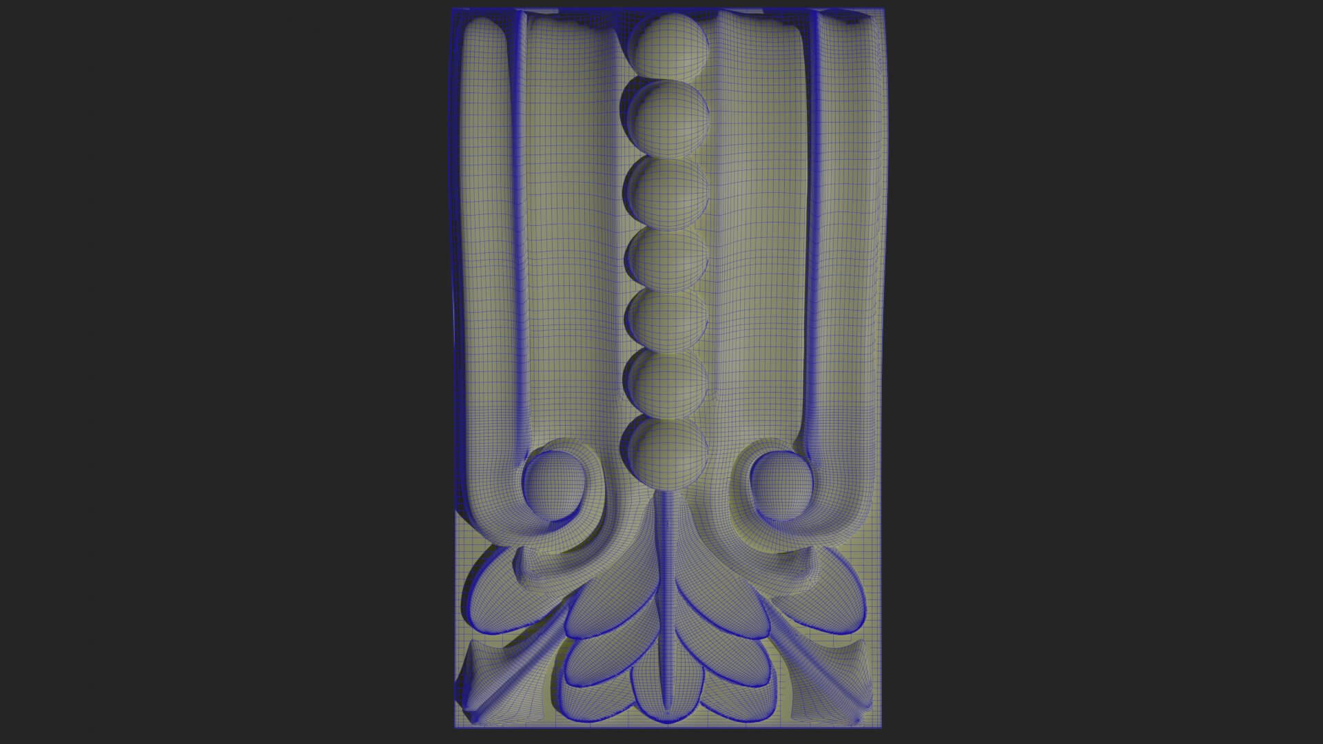 Decorative Bracket - 3D Model by Riga123