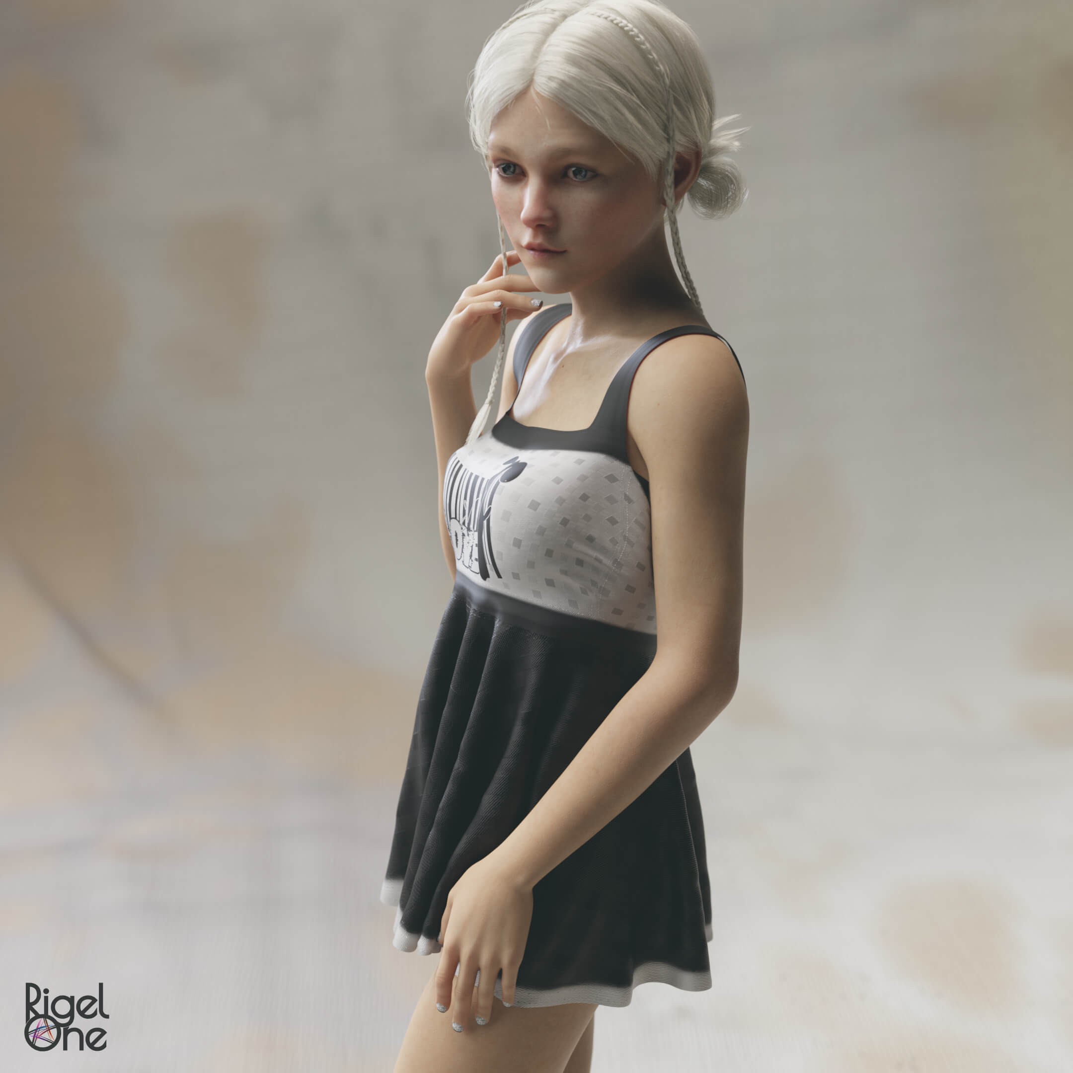 dForce Arsinoe Dress for Genesis 8 Female - Daz Content by Rigel_One