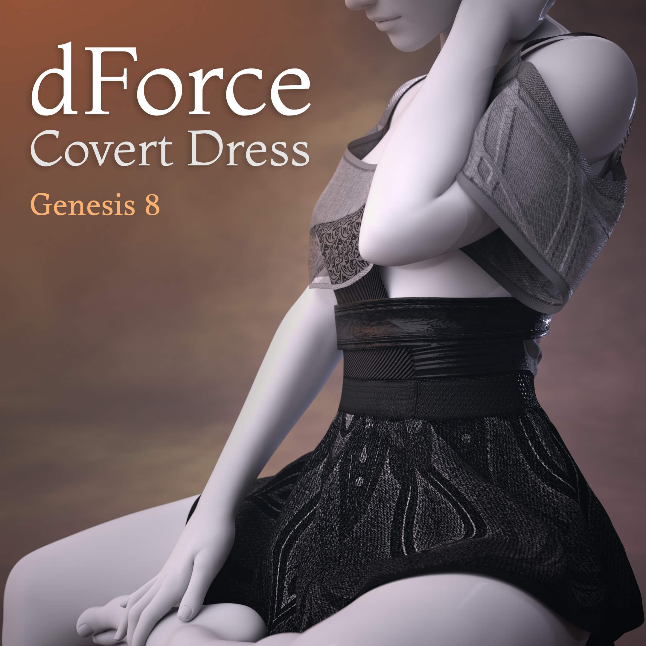 dForce Lania Outfit and Covert Dress Bundle for G8F by Rigel_One