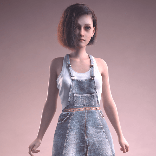 Melantho - Mystical aspect 3D Render, Digital Art by Rigel_One