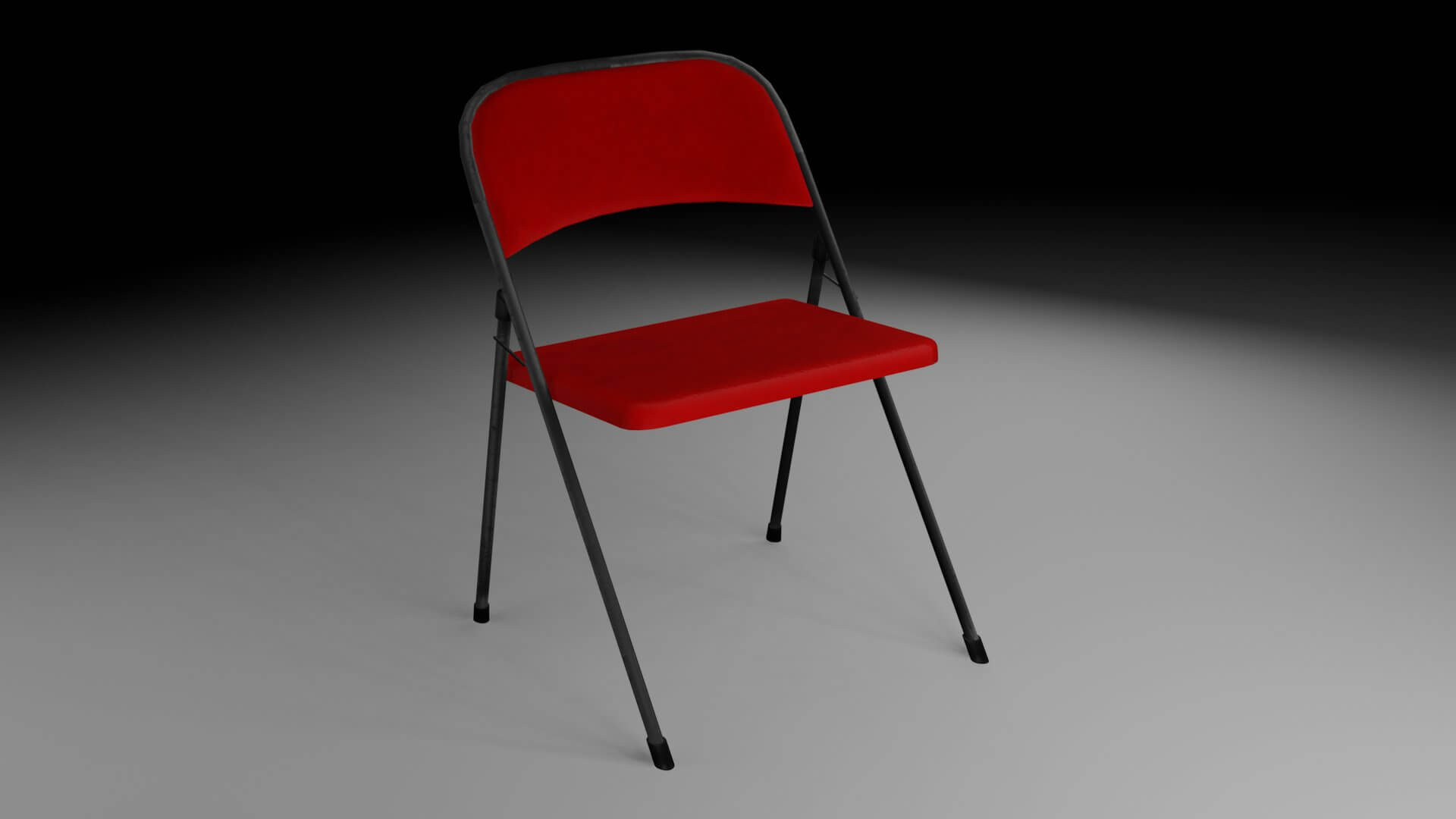 Metal Chair - 3D Model by Rilyrobo