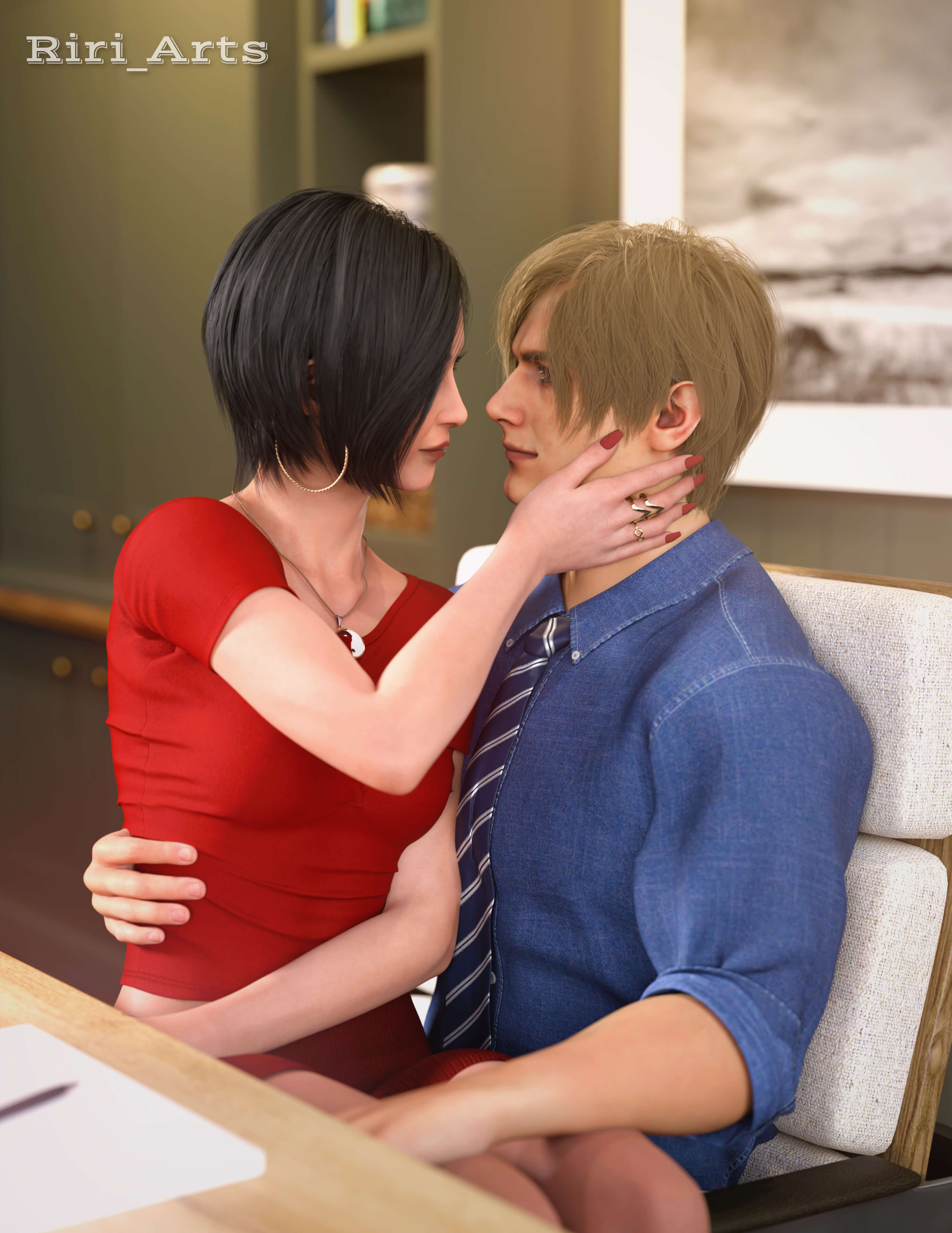 Aeon 3D Render, Digital Art by Riri_Arts