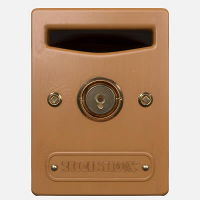 Realistic 3D Wall Mounted Suggestion Box Model by ritamendel