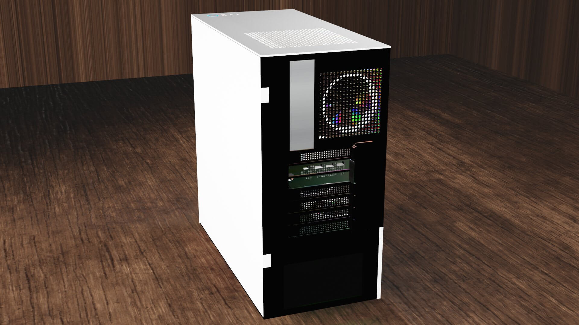 Minimalistic Gaming PC - 3D Model by River_3