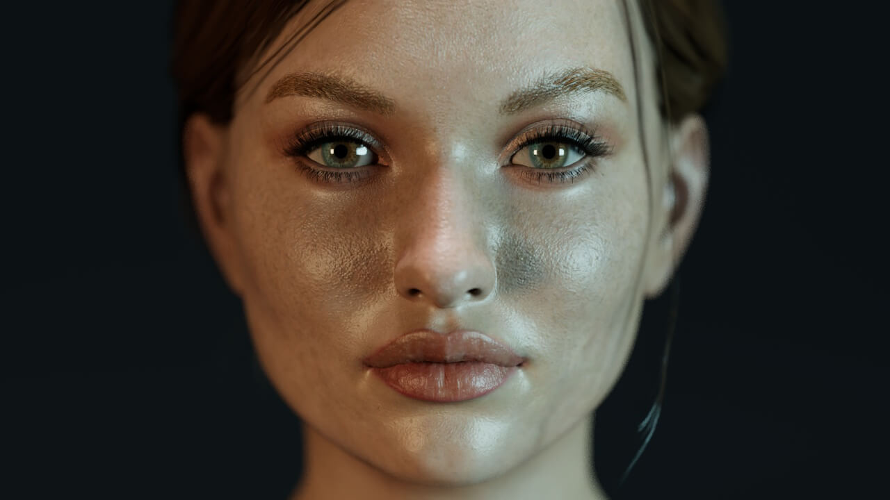 Emilia Brown - 3D Model by RKstudio